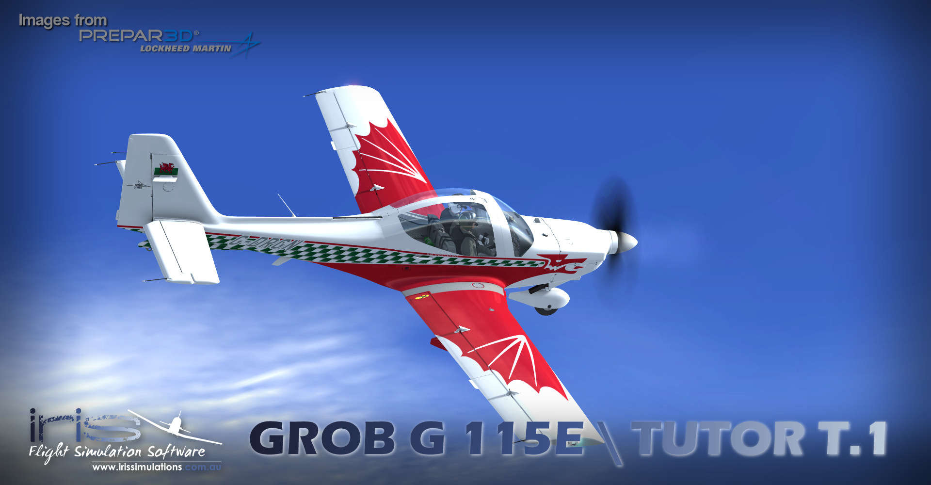 Just Flight - IRIS - Pro Training Series – Grob G115E / Tutor T.1 (P3D)