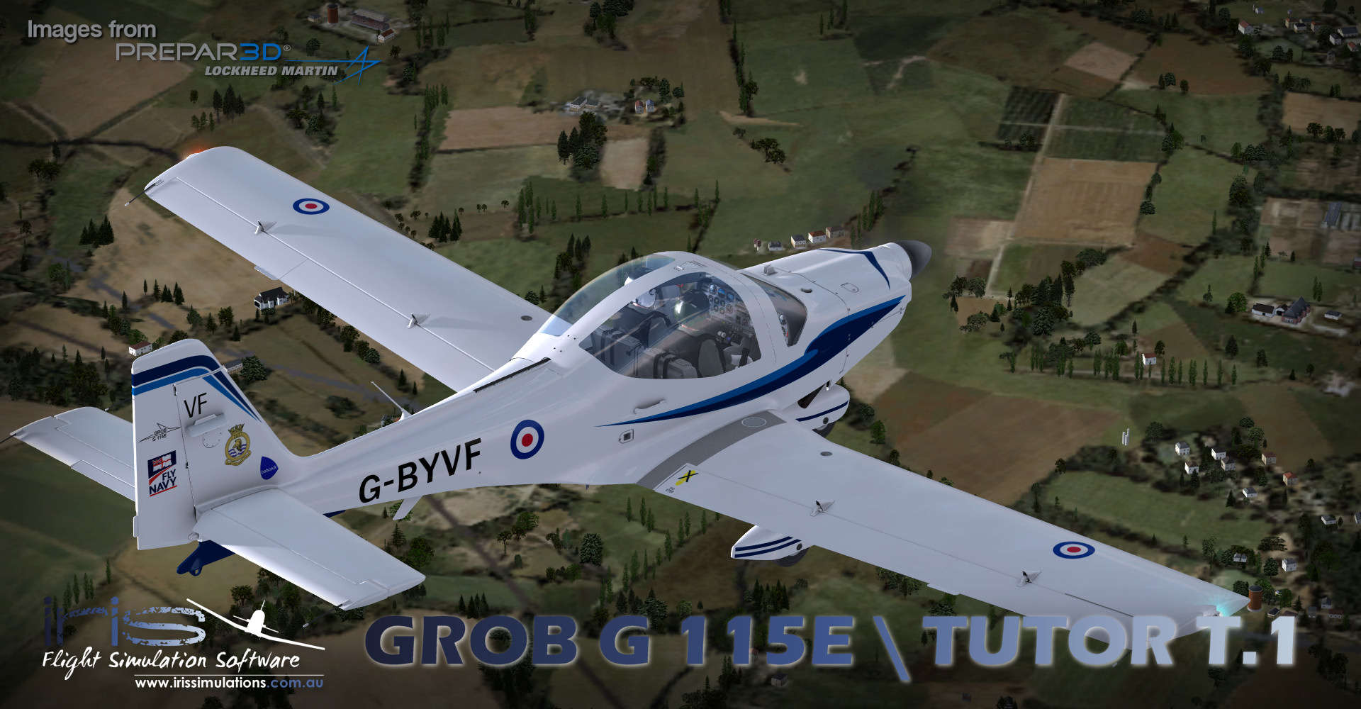 Just Flight - IRIS - Pro Training Series – Grob G115E / Tutor T.1 (P3D)