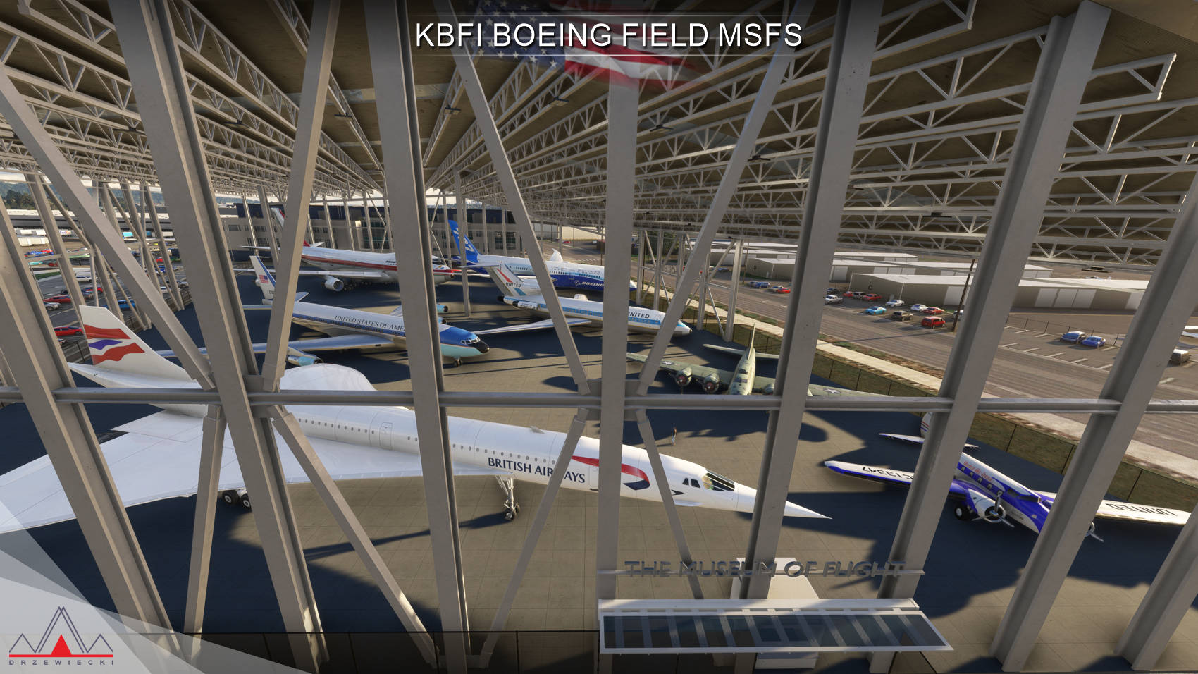 Just Flight - KBFI Boeing Field MSFS