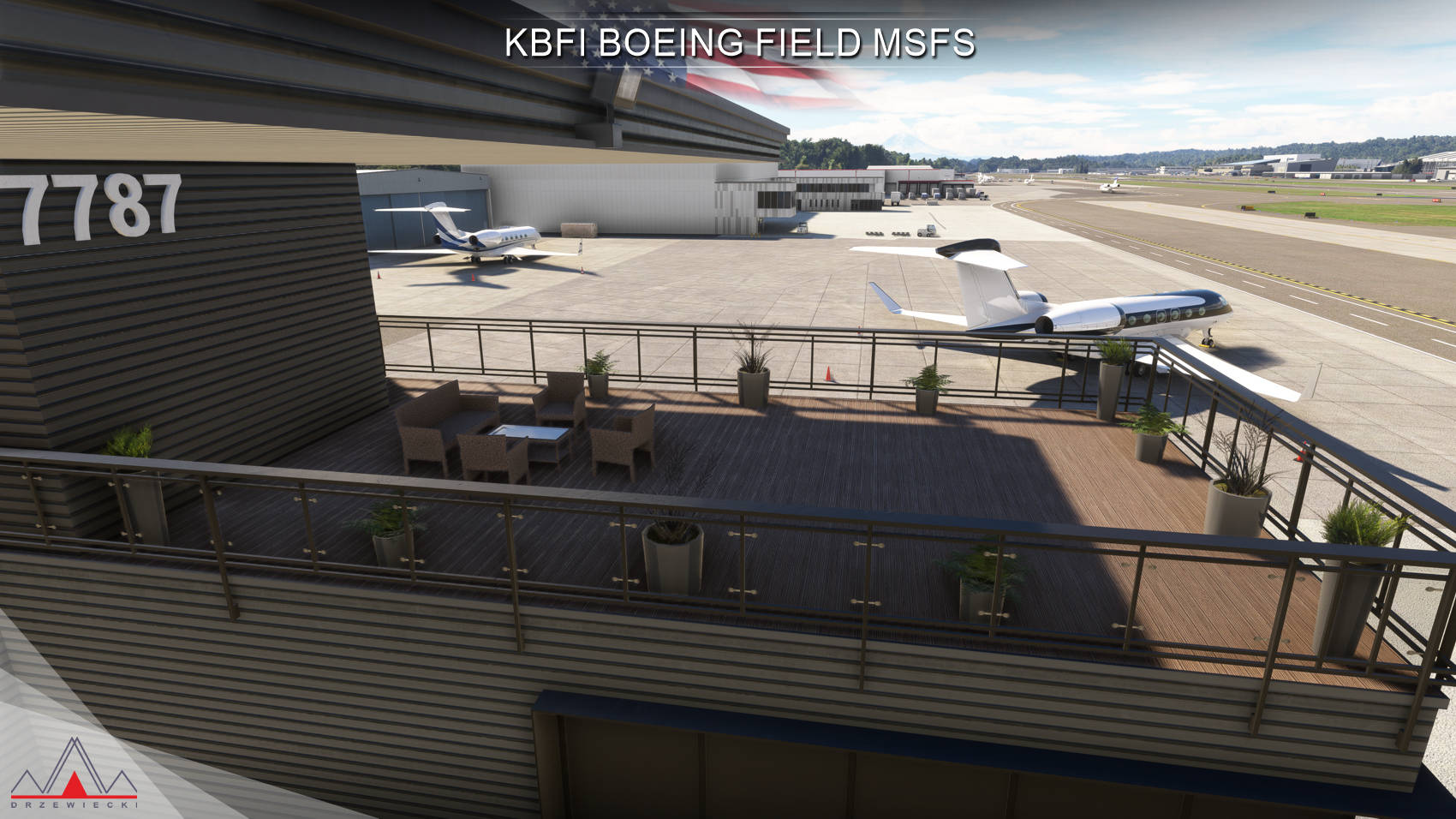 Just Flight - KBFI Boeing Field MSFS