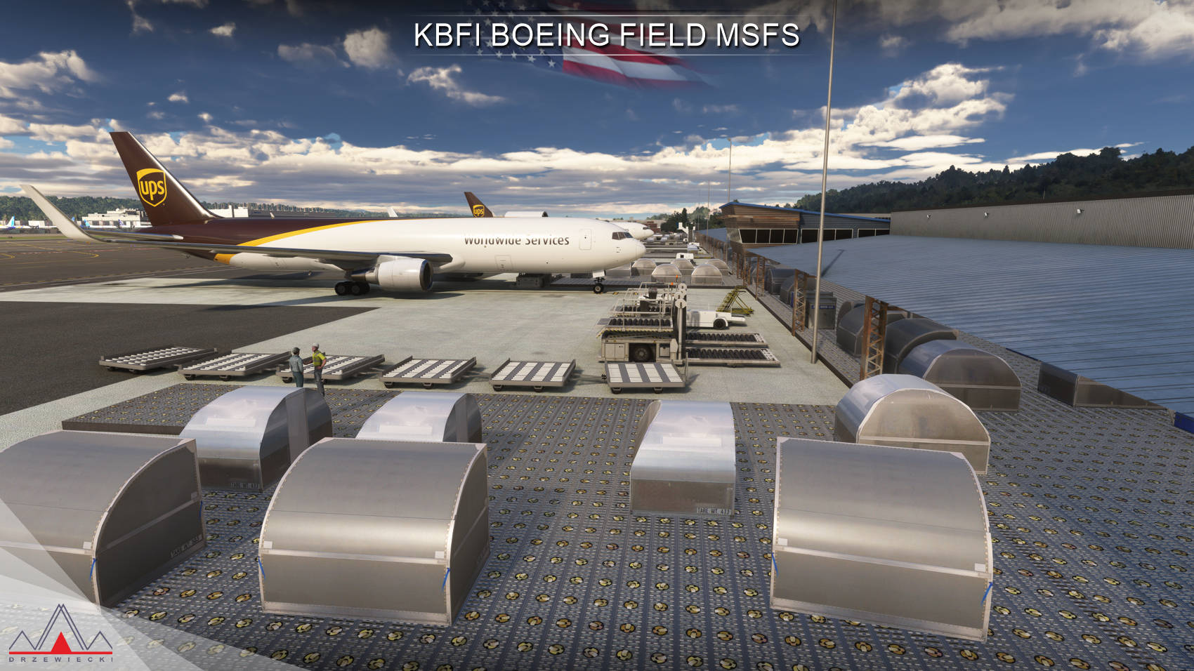 Just Flight - KBFI Boeing Field MSFS