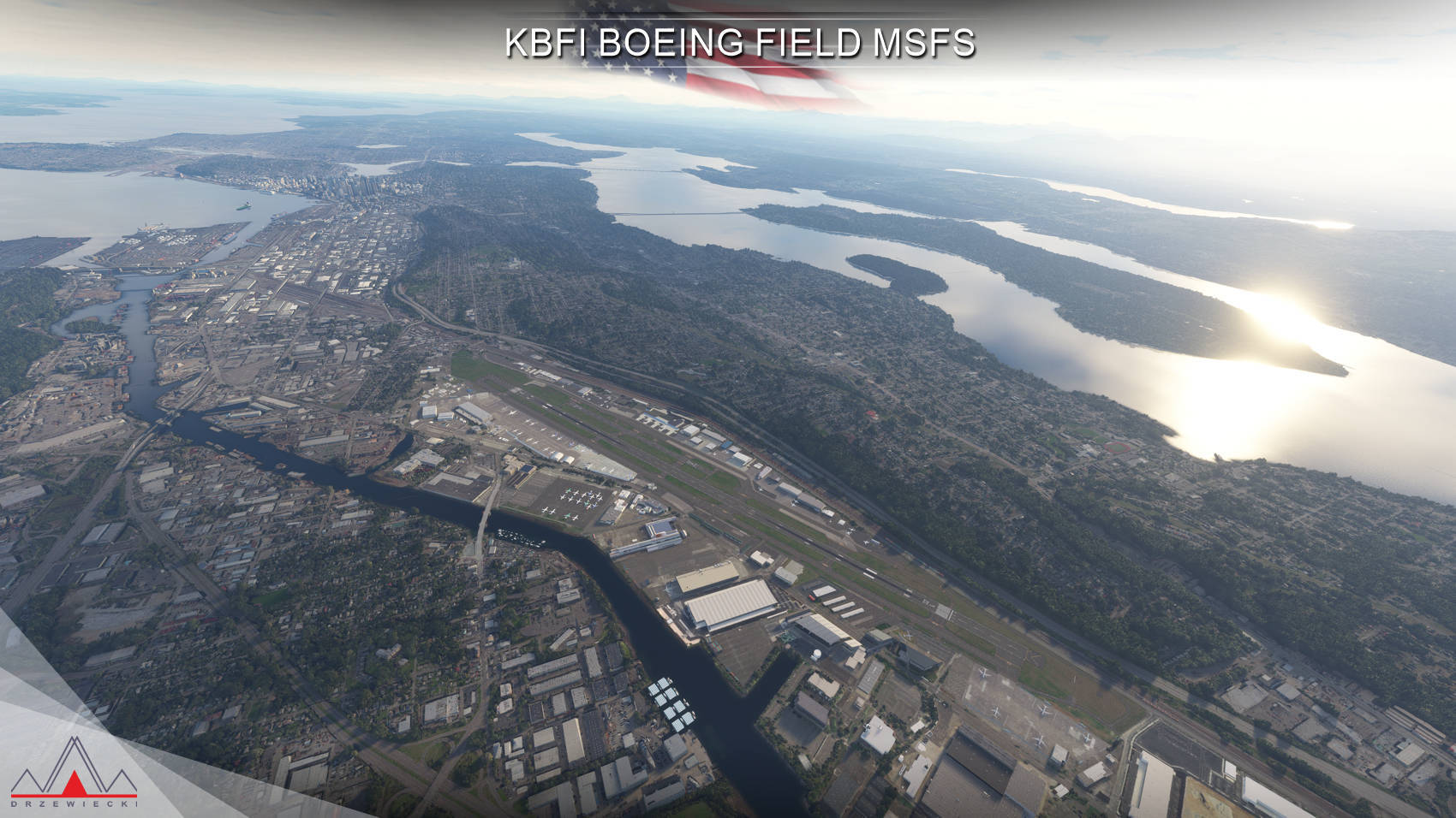 Just Flight - KBFI Boeing Field MSFS