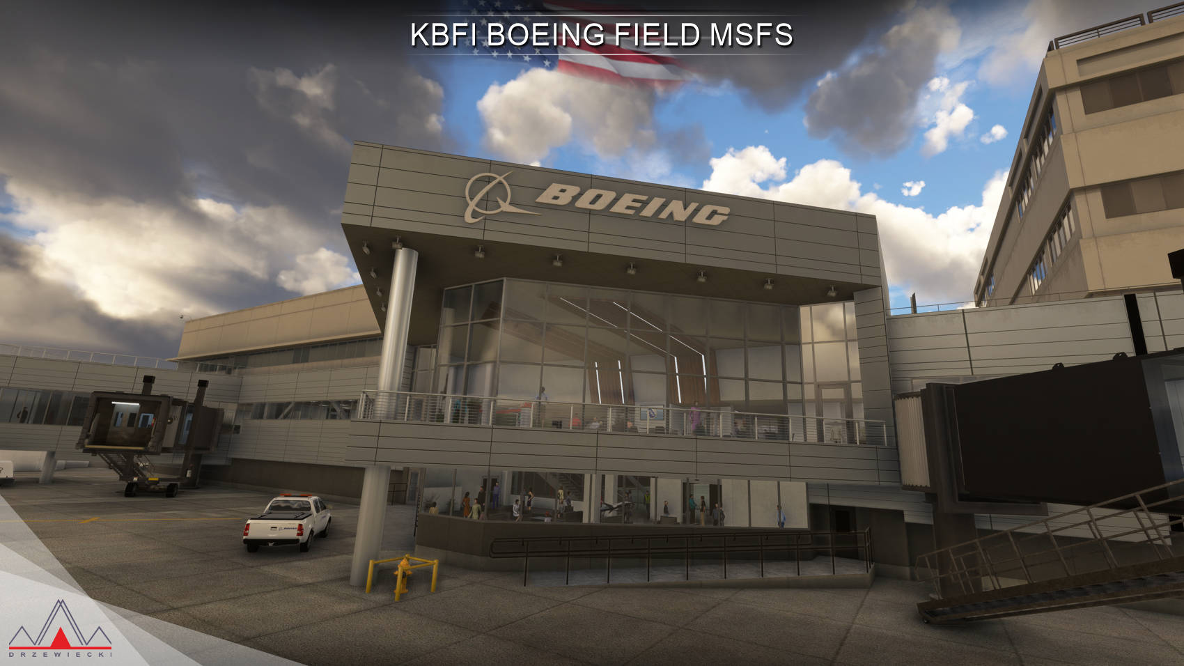 Just Flight - KBFI Boeing Field MSFS