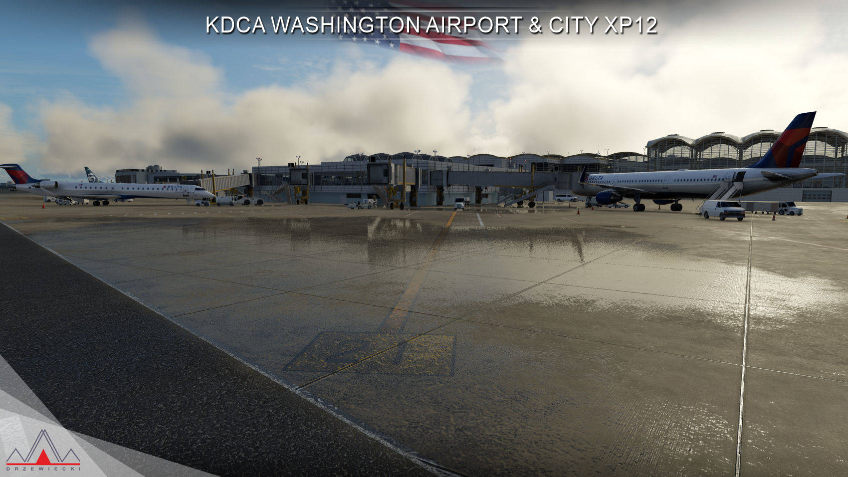 Just Flight - KDCA Washington Airport & City XP12