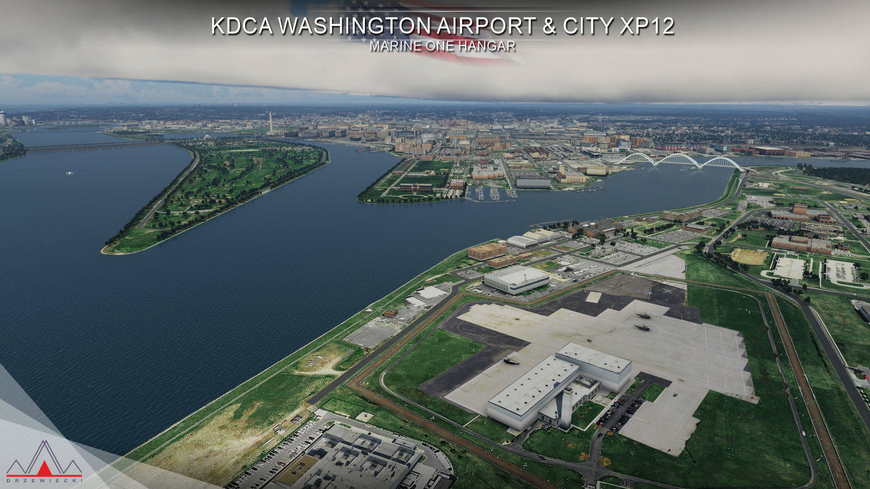 Just Flight - KDCA Washington Airport & City XP12