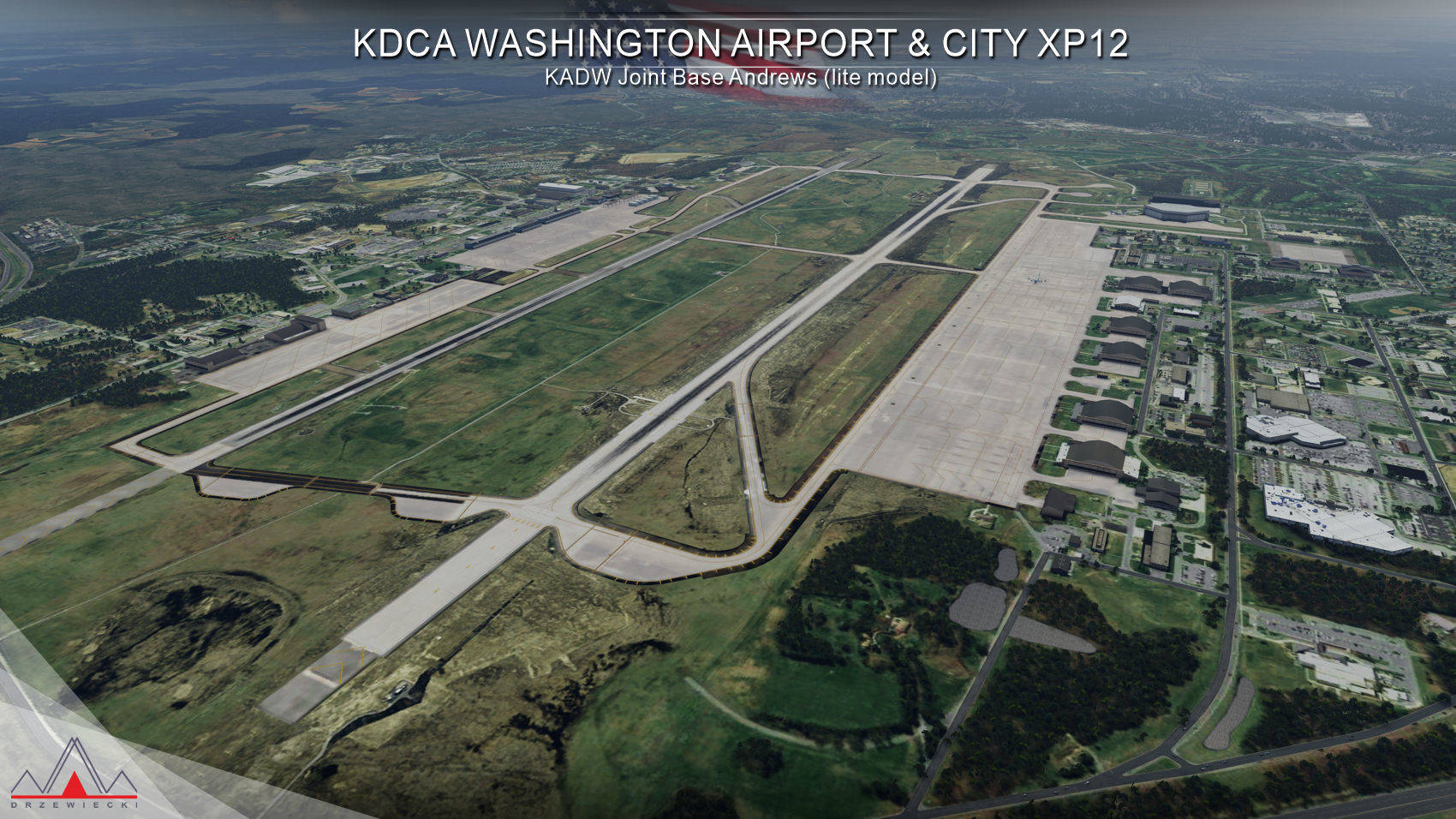 Just Flight - KDCA Washington Airport & City XP12