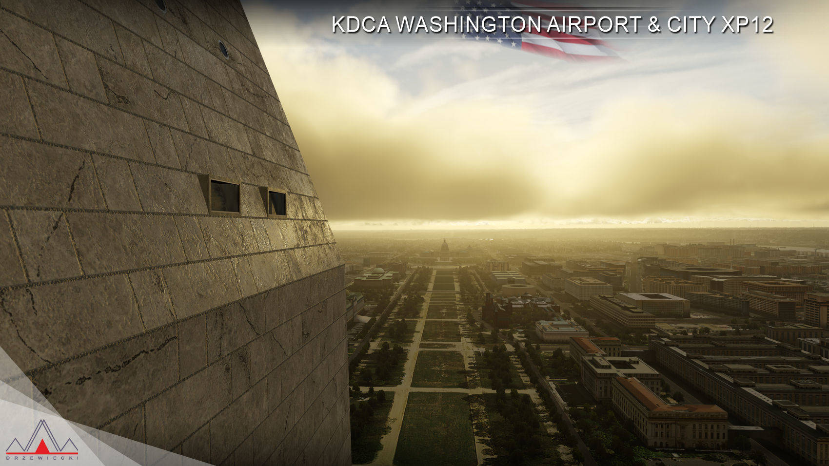 Just Flight - KDCA Washington Airport & City XP12