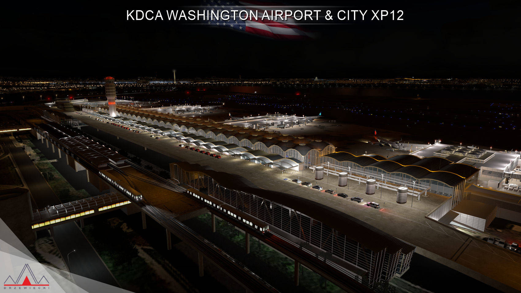 Just Flight - KDCA Washington Airport & City XP12