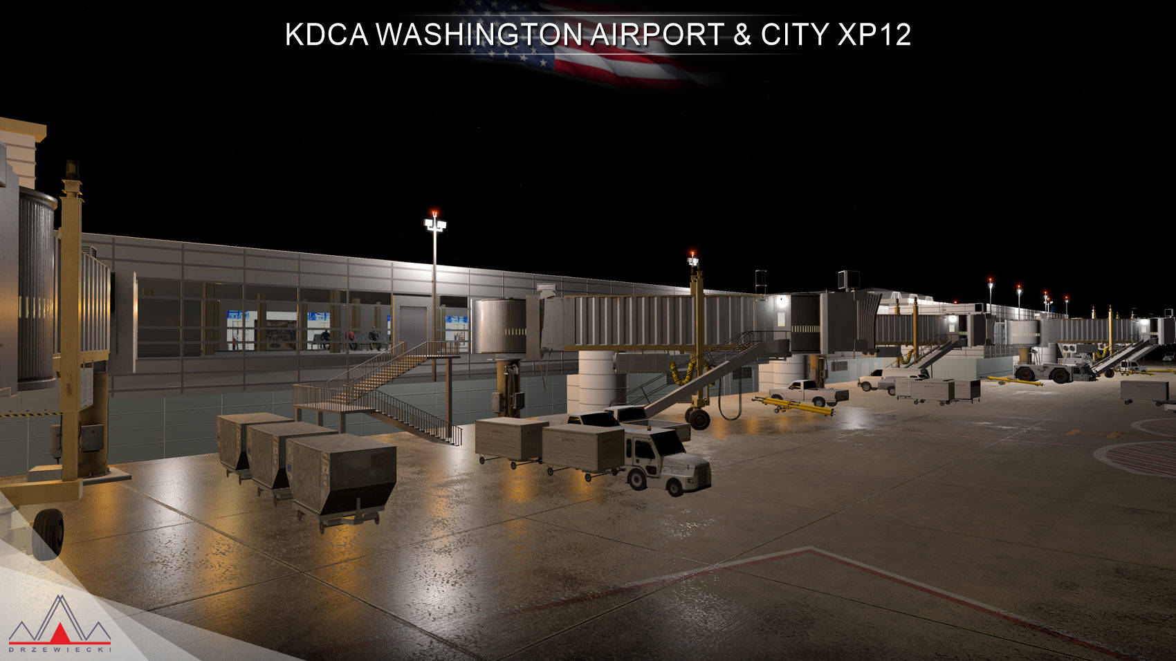 Just Flight - KDCA Washington Airport & City XP12