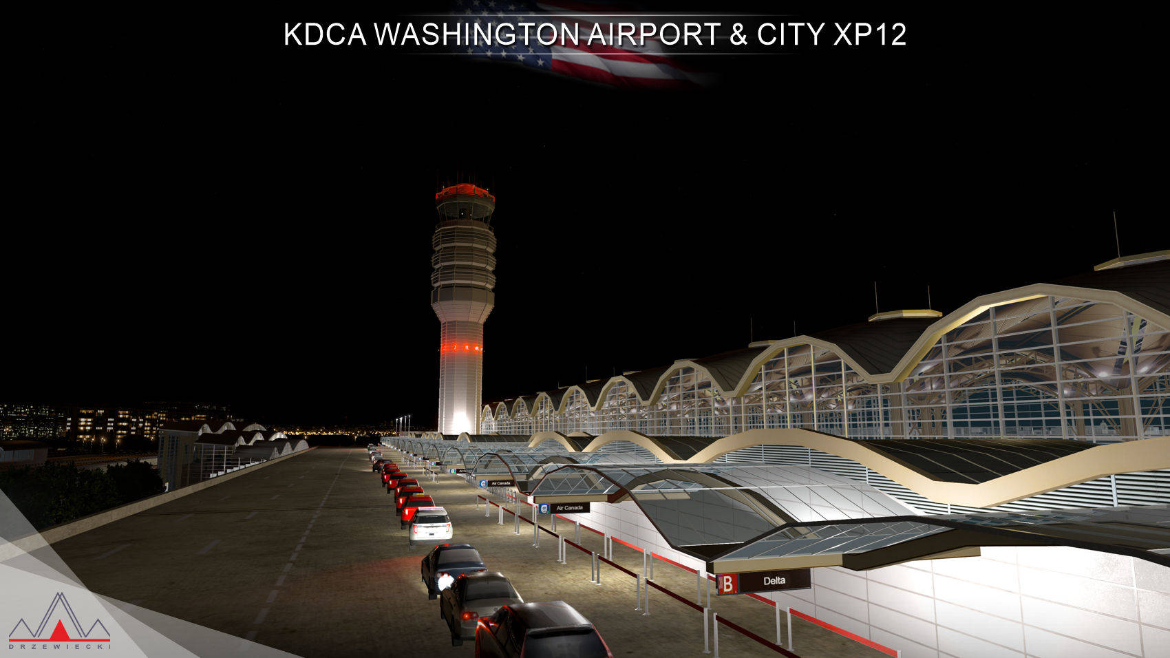 Just Flight - KDCA Washington Airport & City XP12