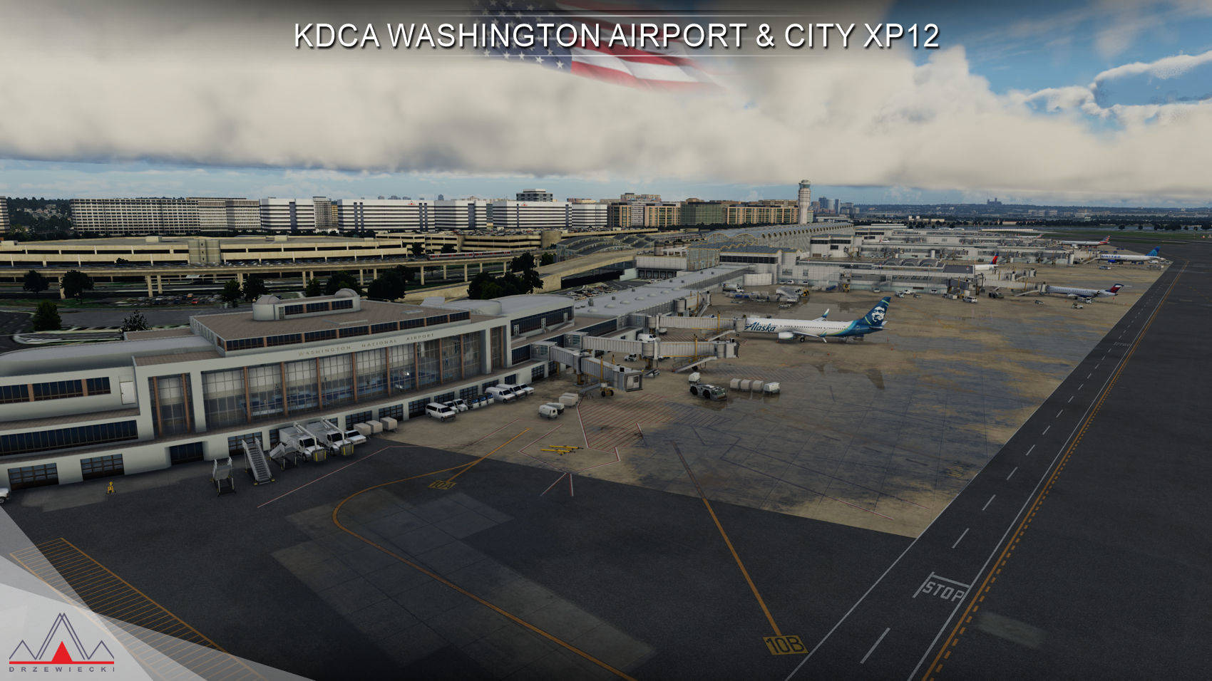 Just Flight - KDCA Washington Airport & City XP12