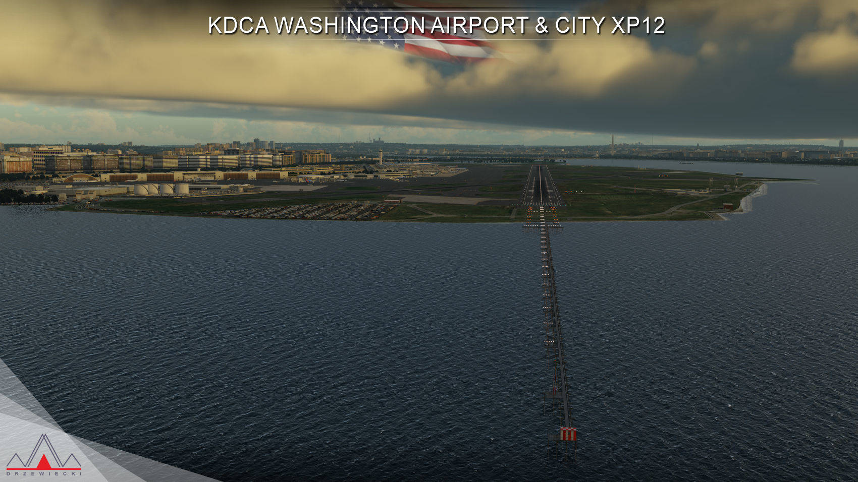 Just Flight - KDCA Washington Airport & City XP12
