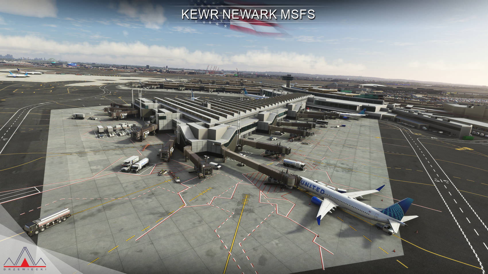 Just Flight - KEWR Newark MSFS (Drzewiecki Design)