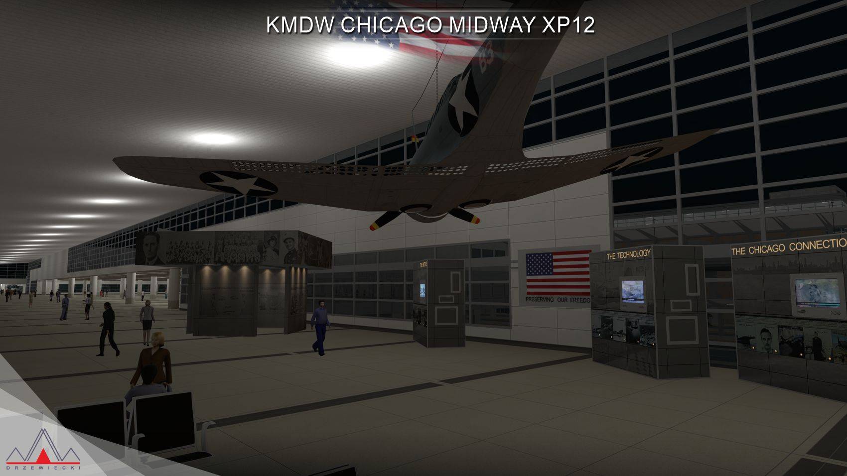 Just Flight - KMDW Chicago Midway XP12