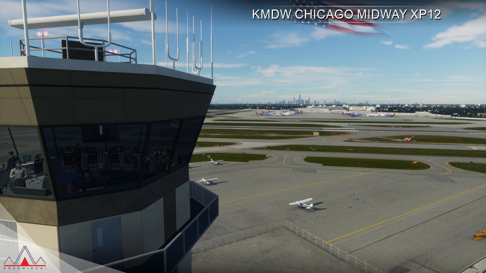 Just Flight - KMDW Chicago Midway XP12
