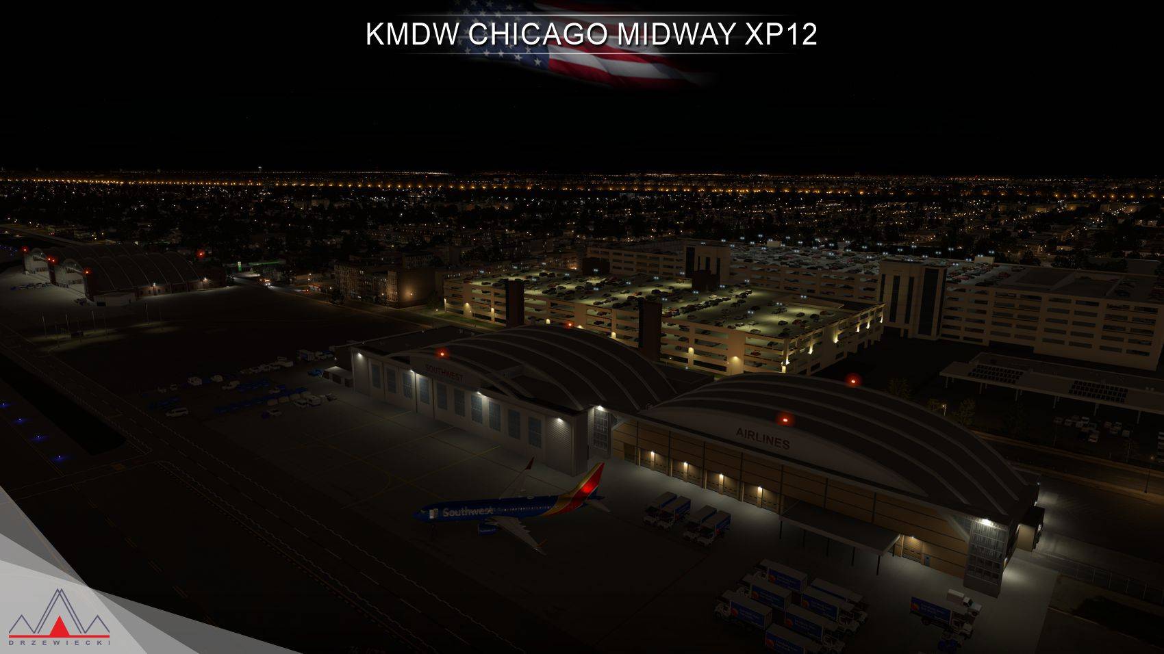 Just Flight - KMDW Chicago Midway XP12