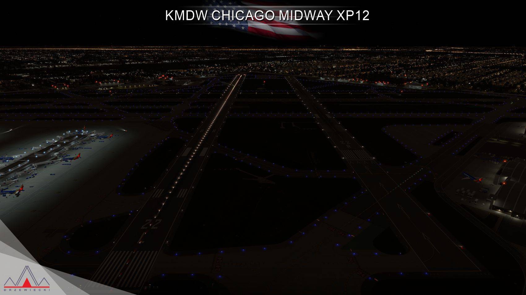 Just Flight - KMDW Chicago Midway XP12