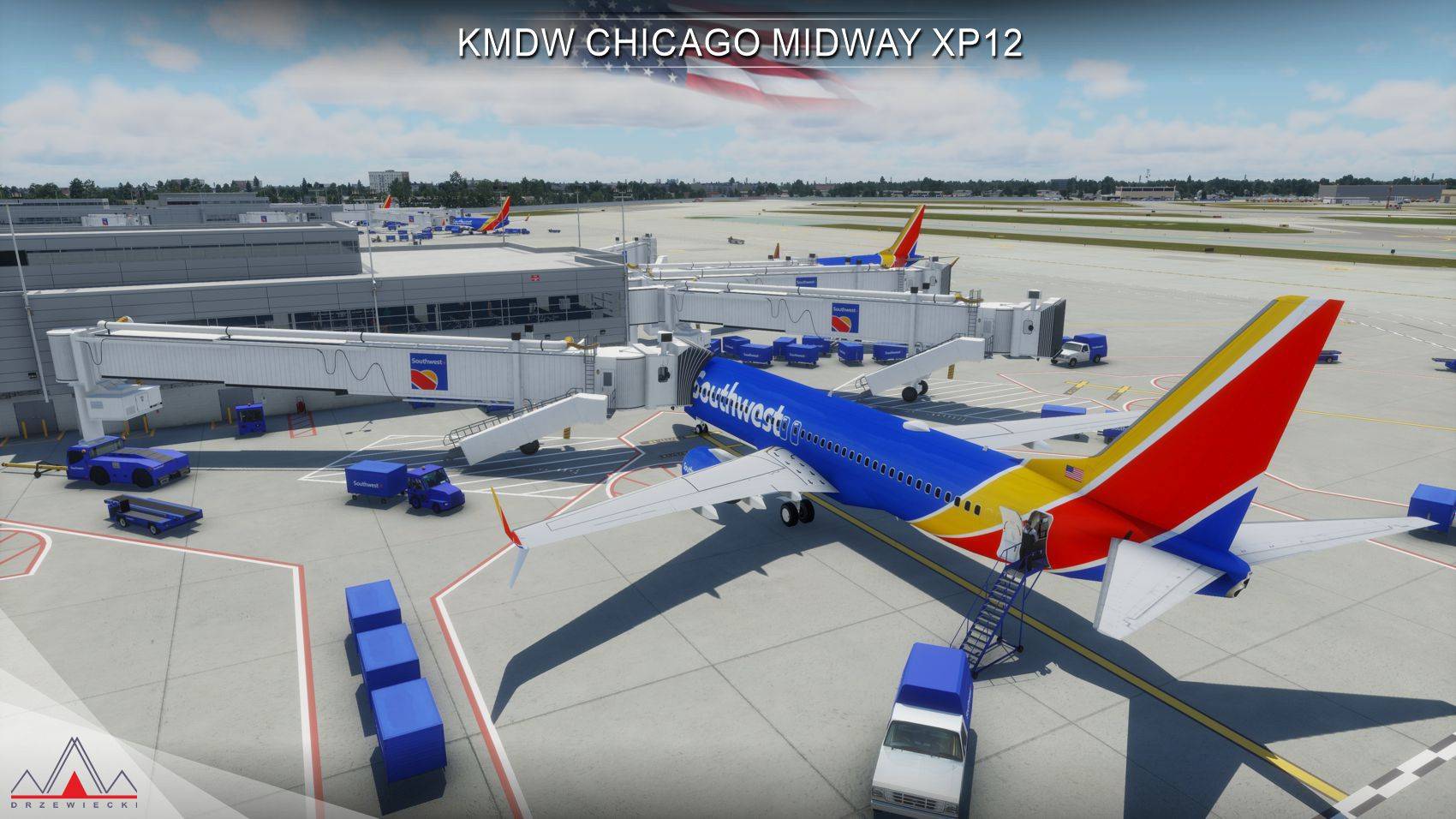 Just Flight - KMDW Chicago Midway XP12