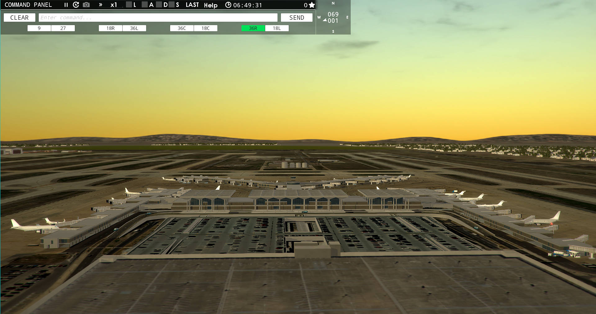 Just Flight - KMEM for Tower!3D