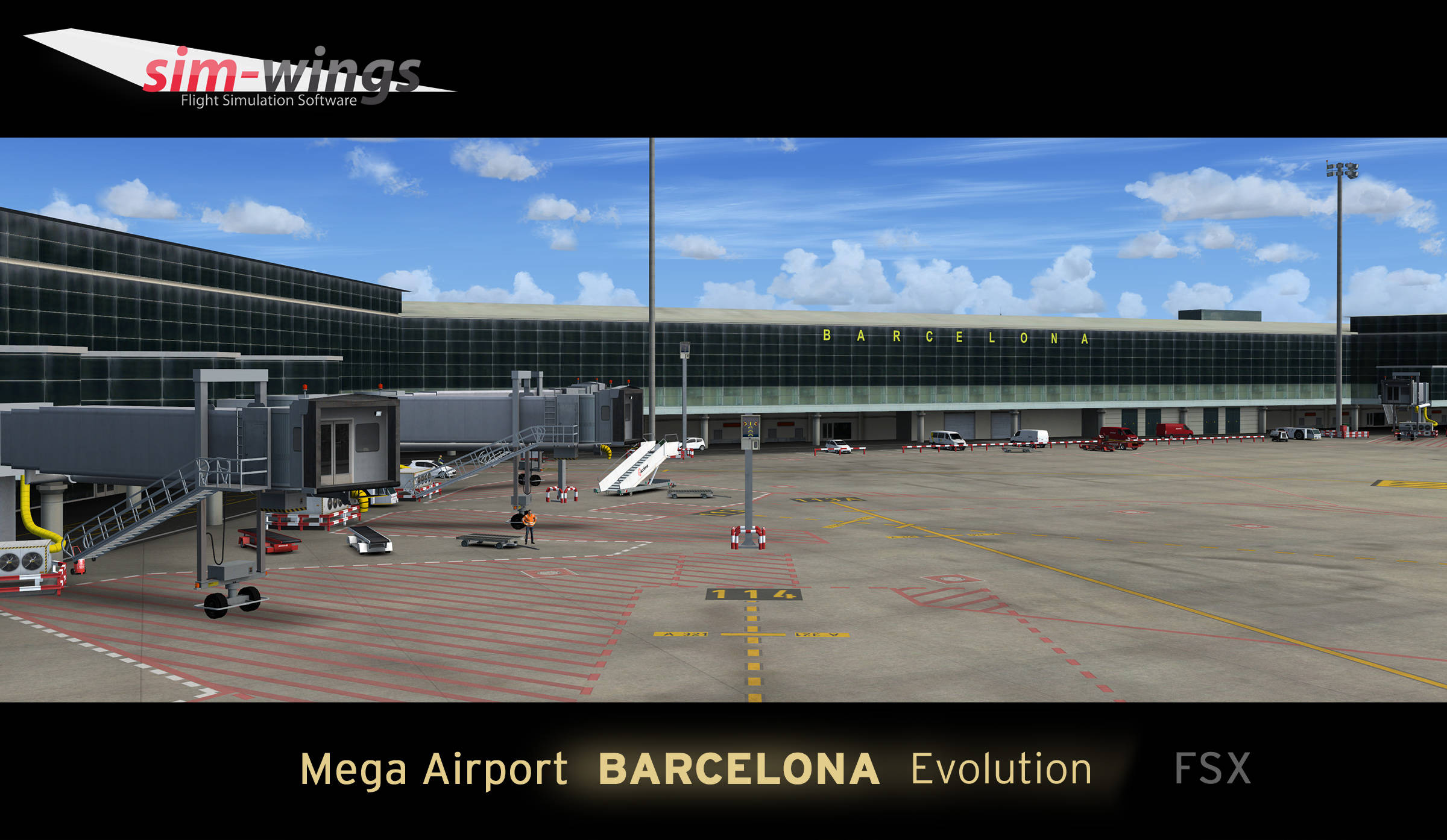 Just Flight - Mega Airport Barcelona Evolution