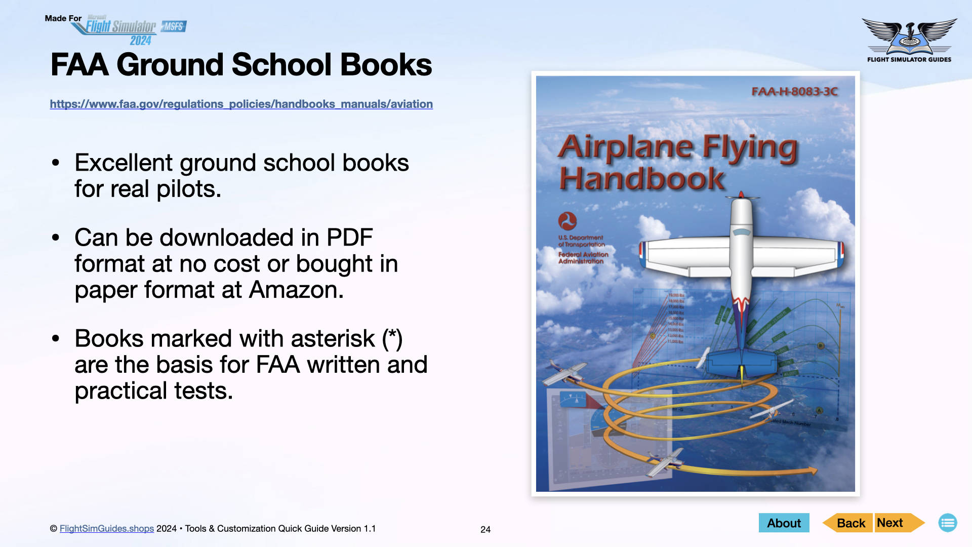 Just Flight - MSFS 2020/2024 Tools & Customization Quick Guide