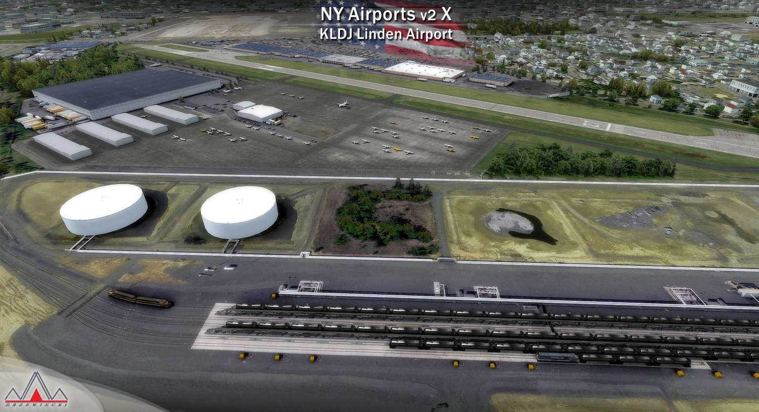 Just Flight - New York Airports X v2 - KEWR KLDJ KCDW