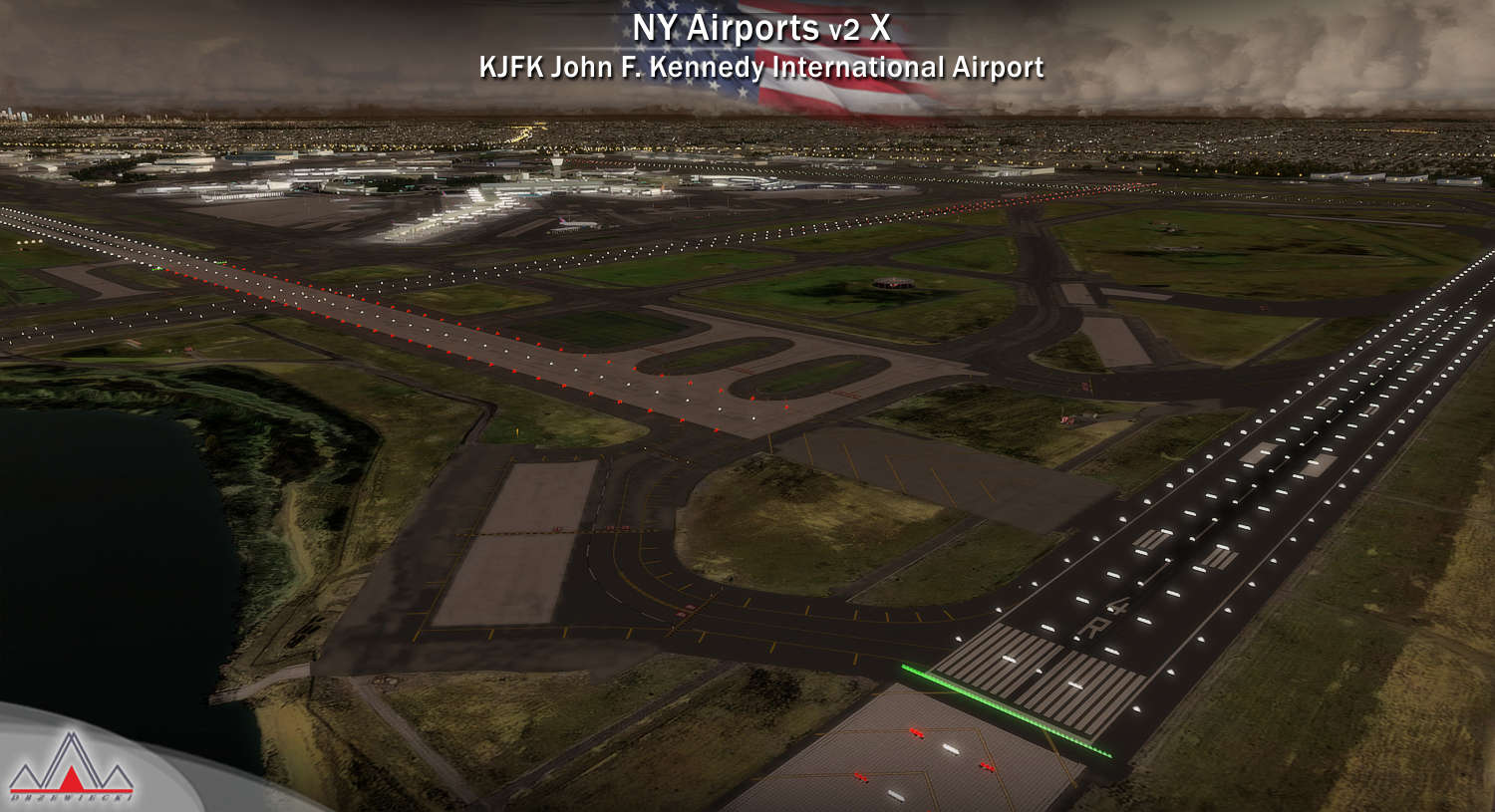 Just Flight - New York Airports X v2 - KJFK KLGA KTEB