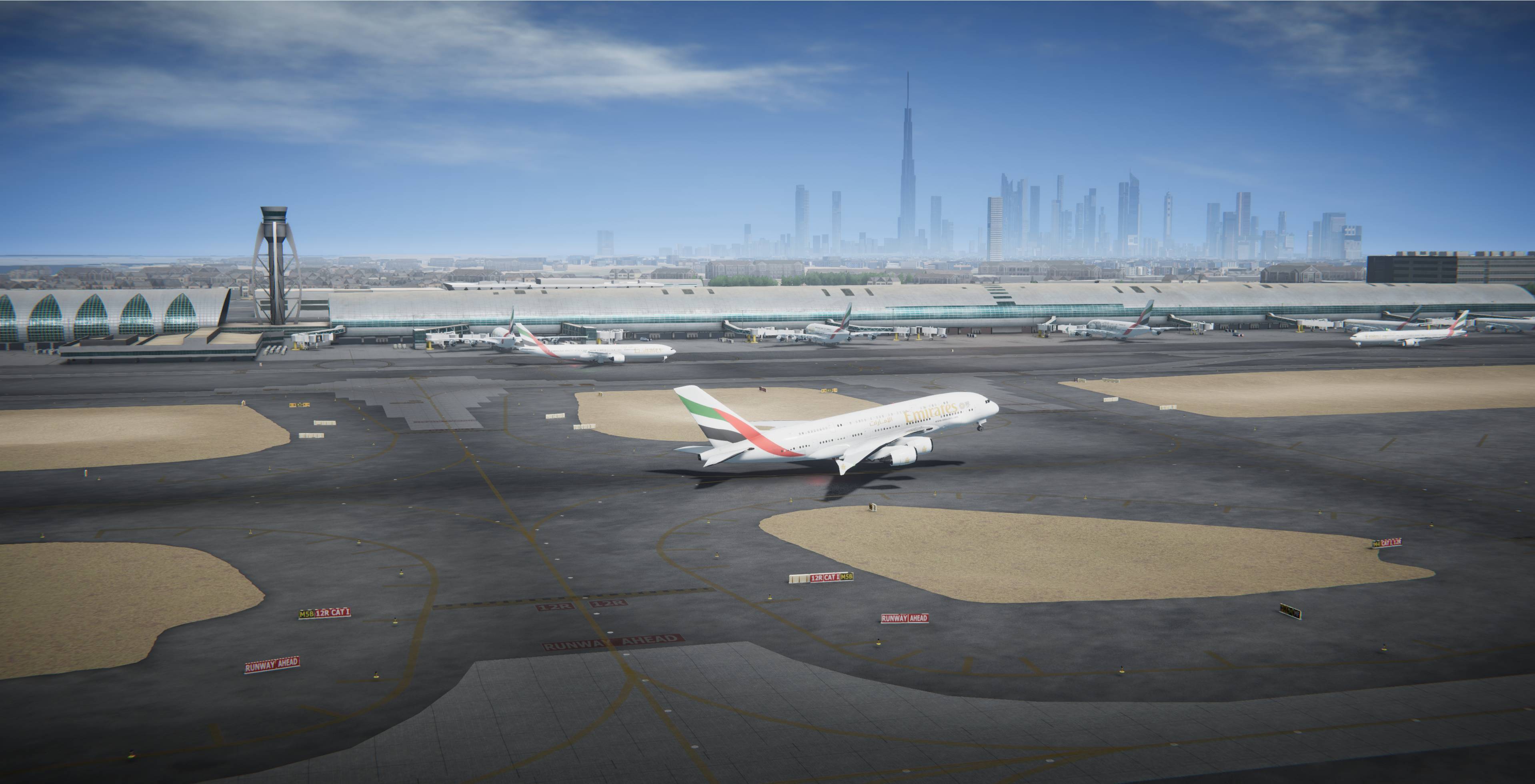 Just Flight - OMDB Dubai for Tower! Simulator 3