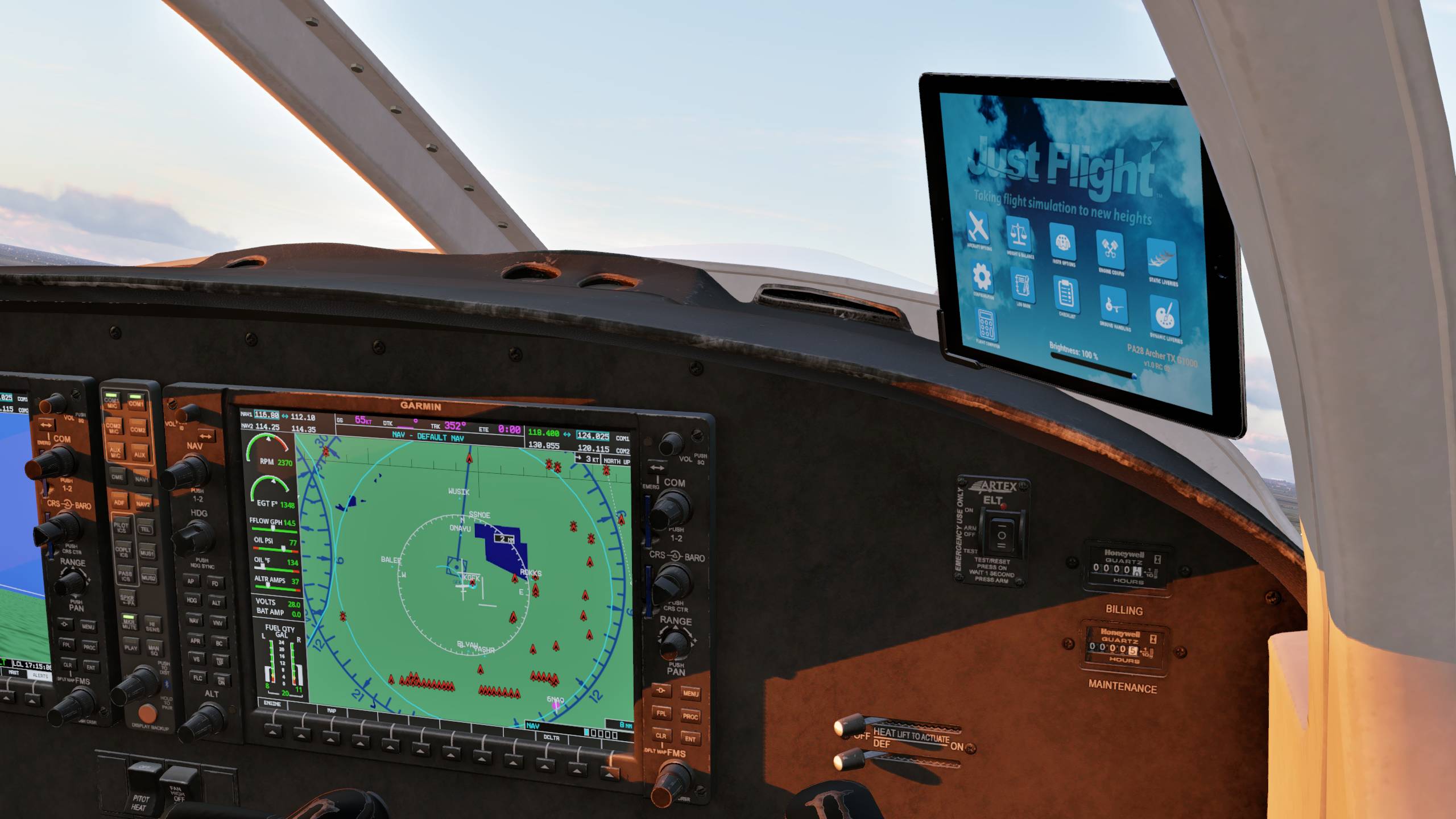 Just Flight - PA-28-181 Archer TX/LX (X-Plane 12)