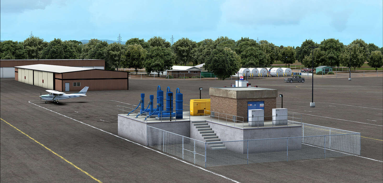 Just Flight - KPAO - Palo Alto Airport California