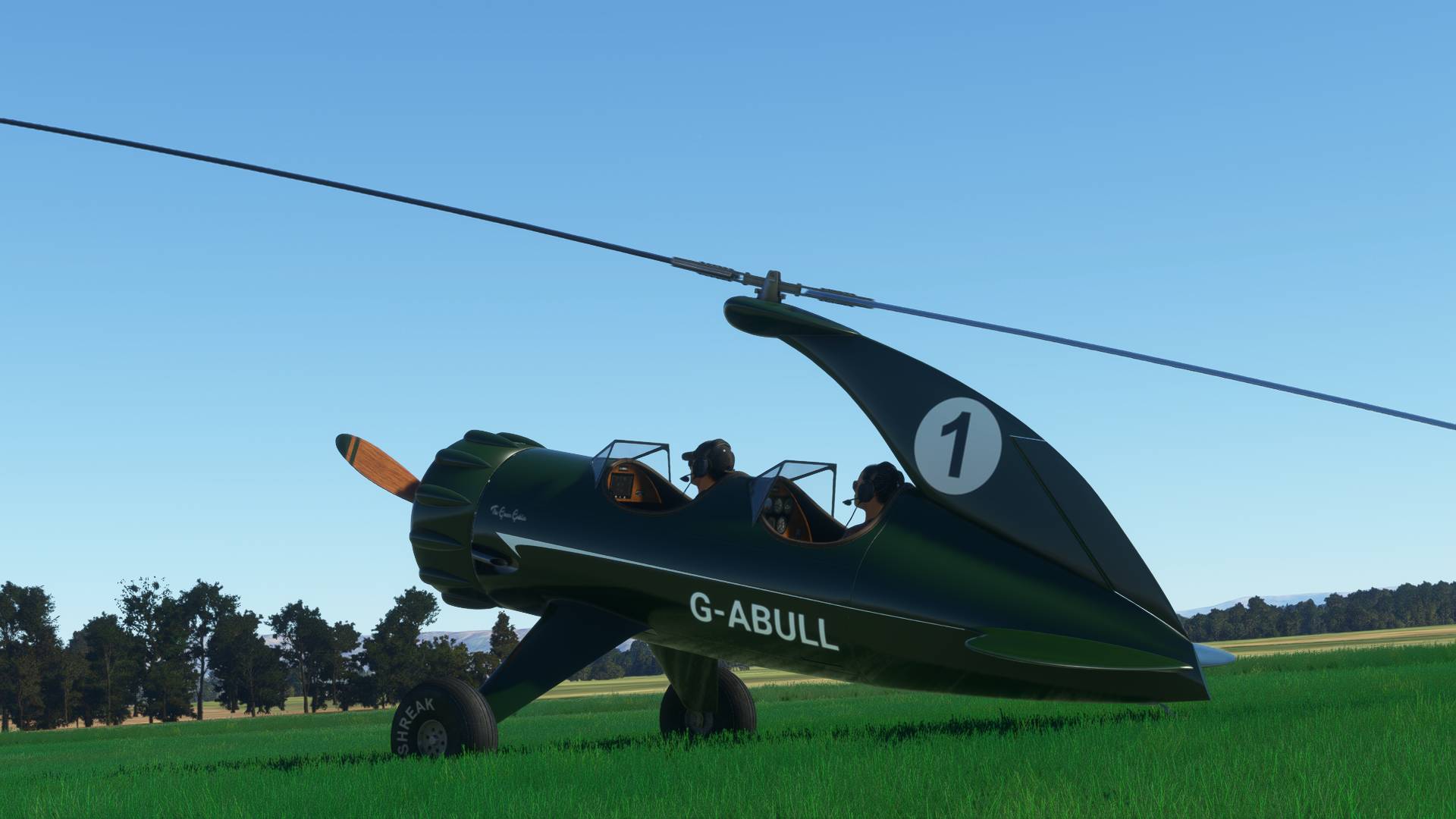 Just Flight - Rara-Avis Sim Bulldog Autogyro