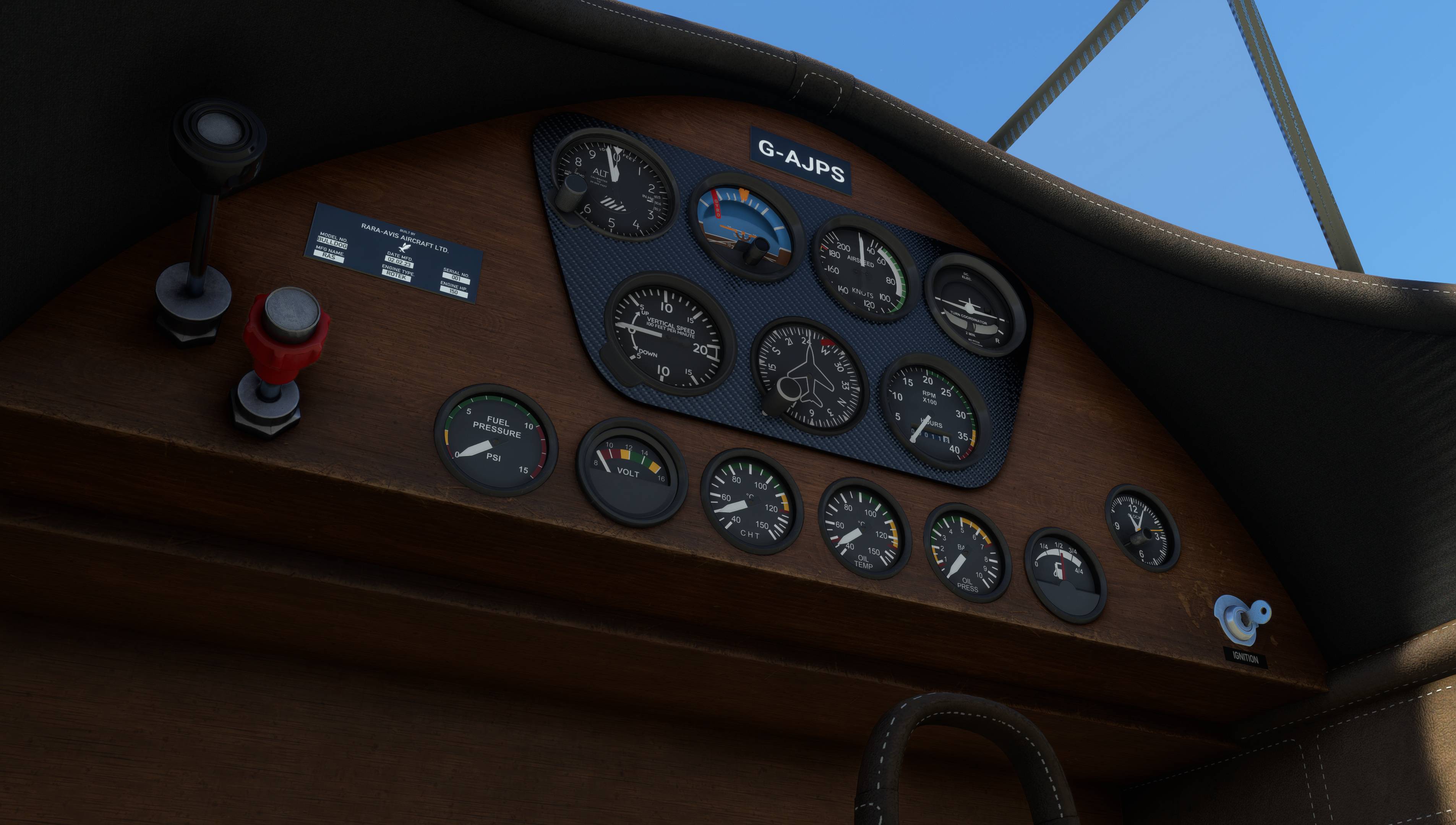 Just Flight - Rara-Avis Sim Bulldog Autogyro