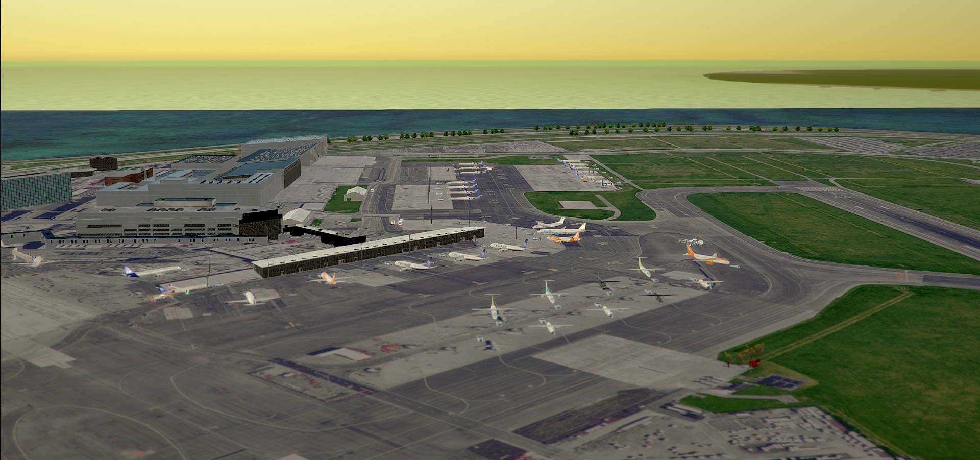 Just Flight - Real Color EKCH for Tower!3D