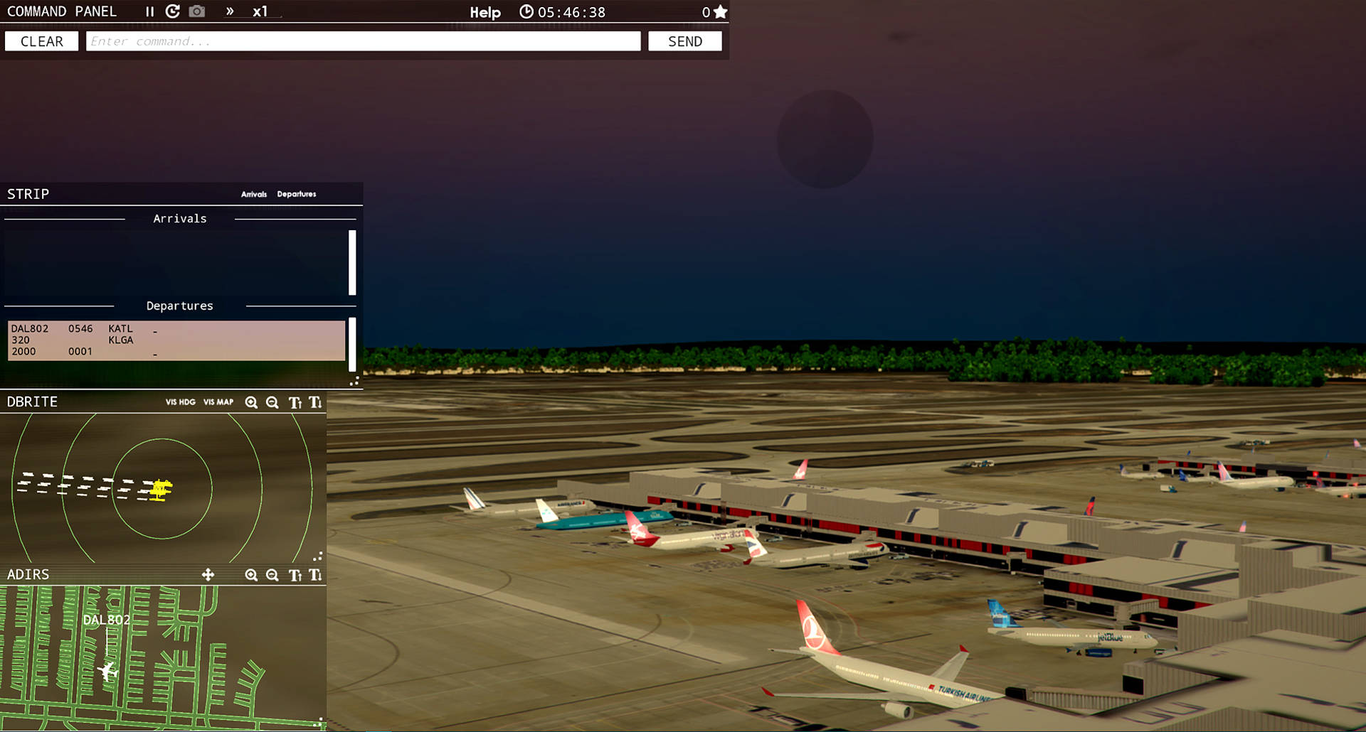 Just Flight - Real Color KATL for Tower!3D