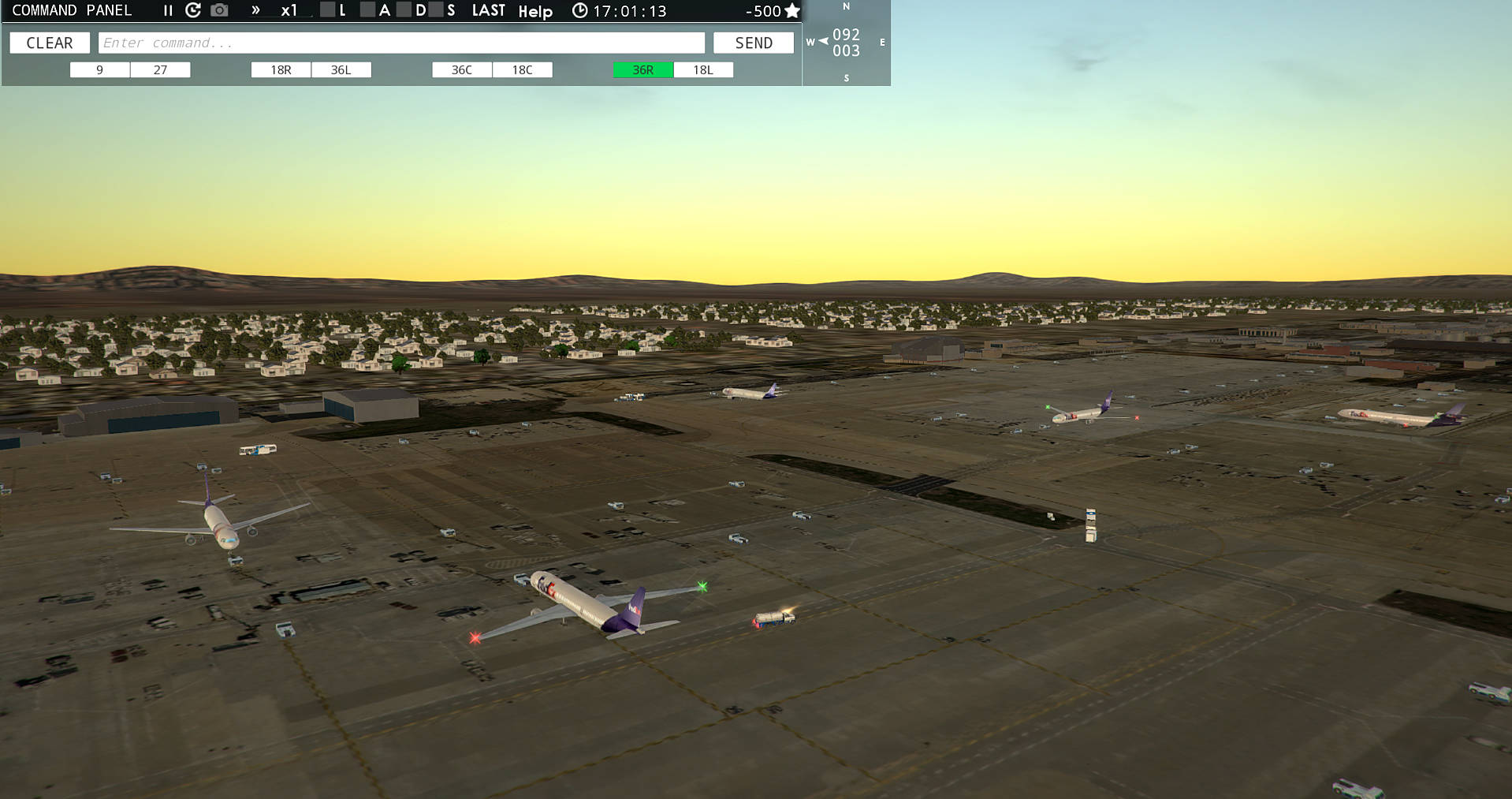 Just Flight - Real Color KMEM for Tower!3D