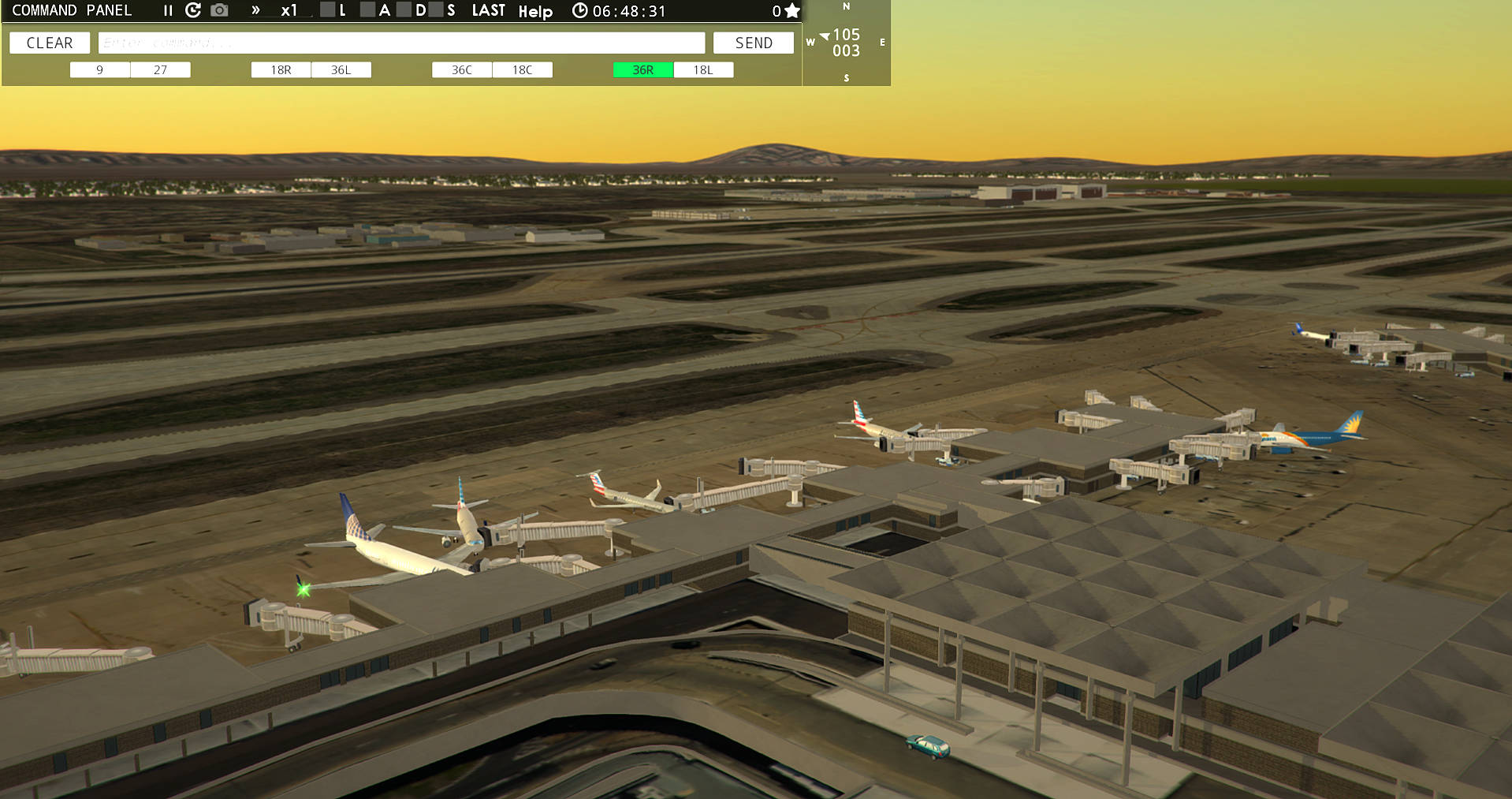 Just Flight - Real Color KMEM for Tower!3D