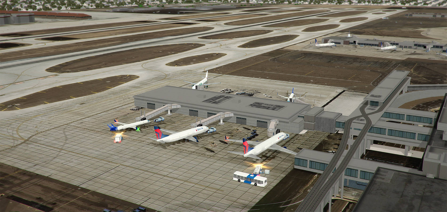 Just Flight - Real Color KPHX for Tower!3D