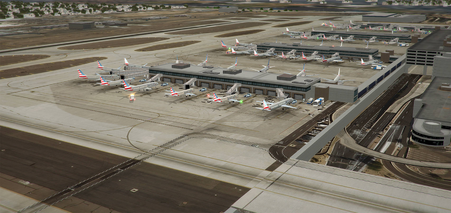 Just Flight - Real Color KPHX for Tower!3D