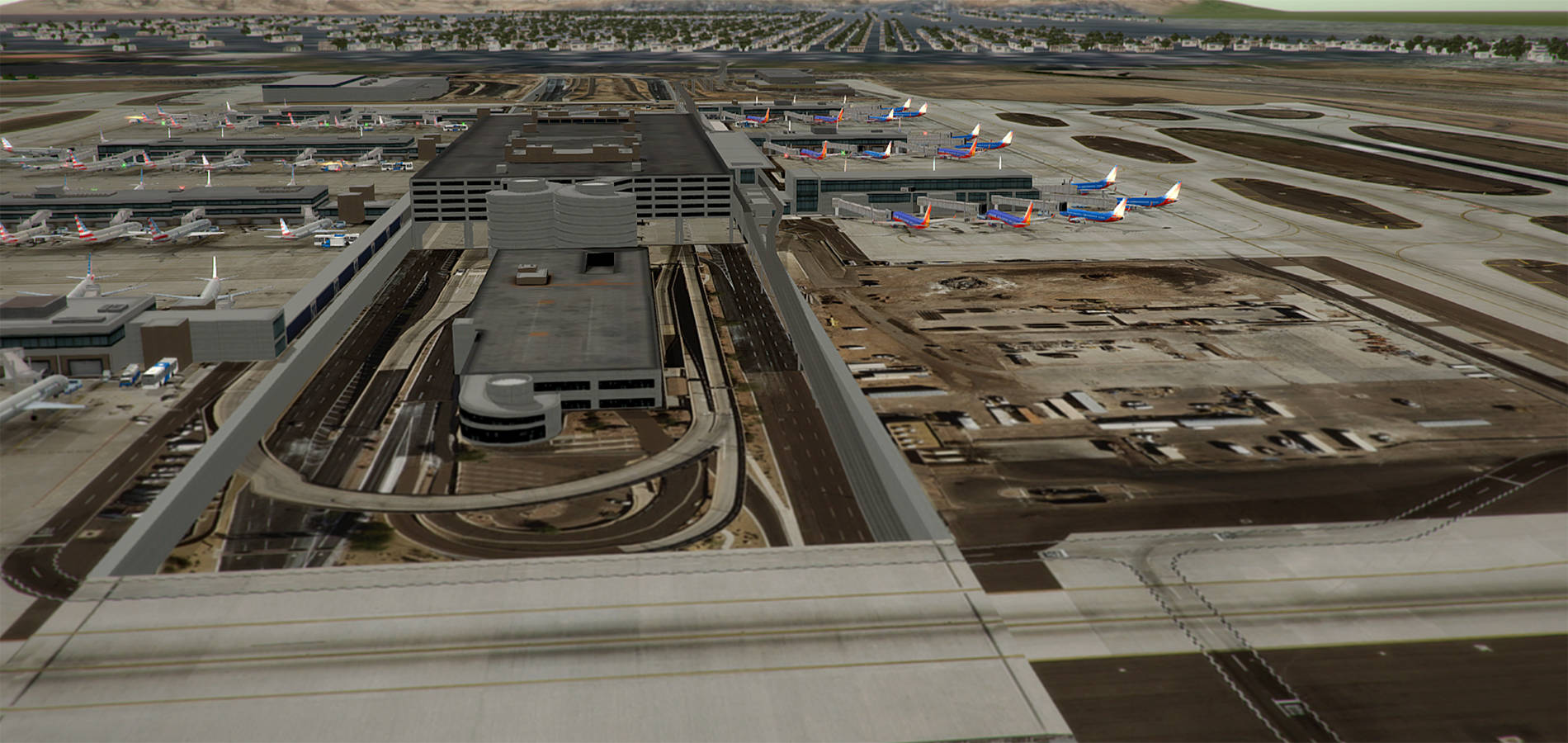 Just Flight - Real Color KPHX for Tower!3D