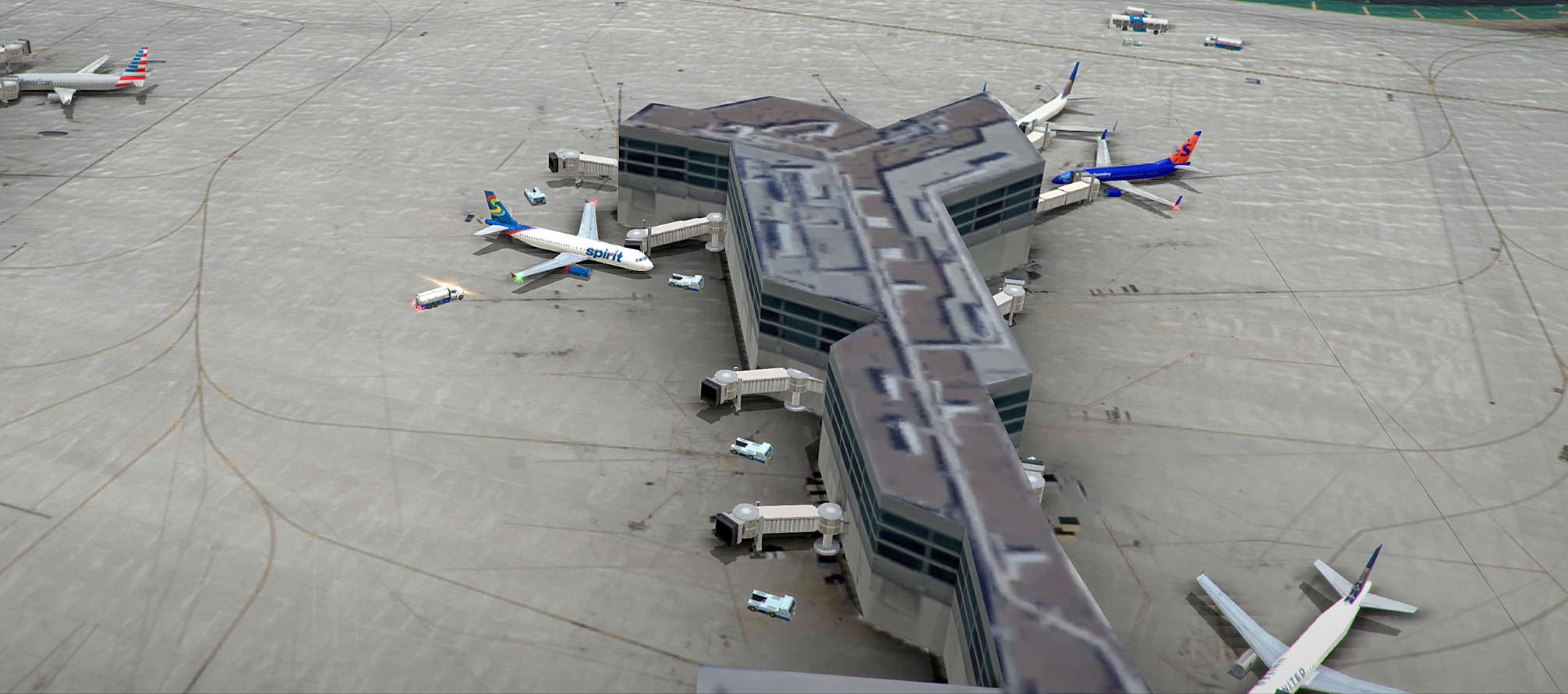 Just Flight - Real Color KSAN for Tower!3D