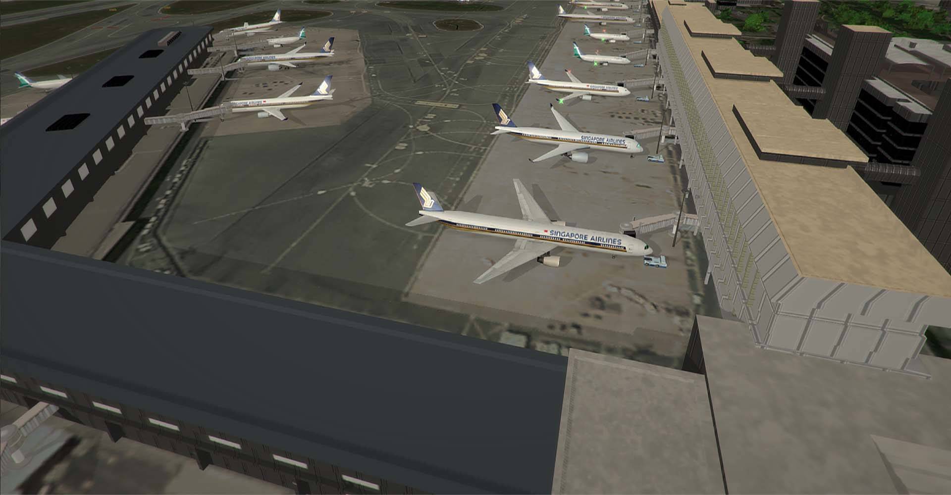 Just Flight - Real Color WSSS for Tower!3D