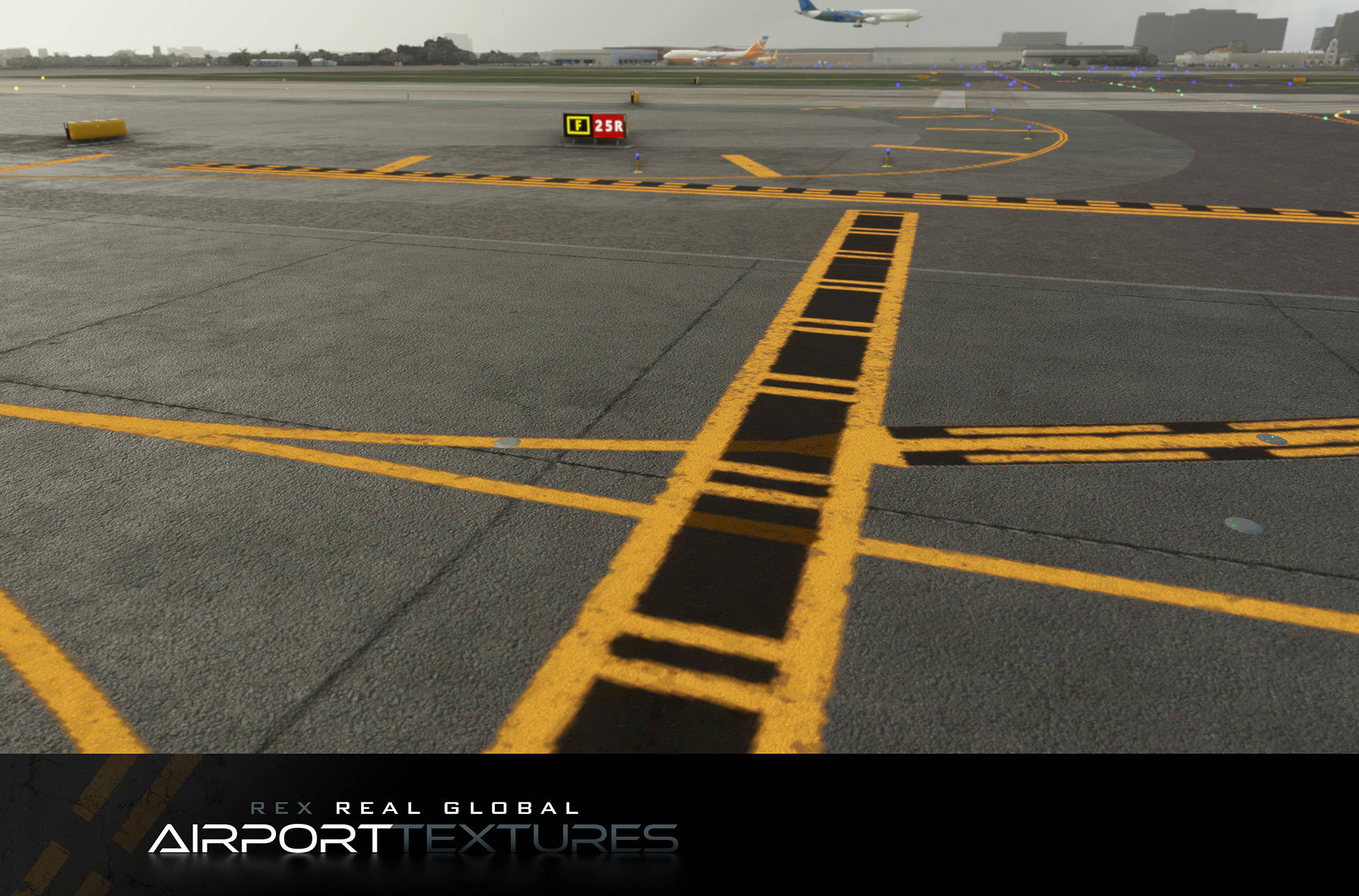 Just Flight - REX Real Global Airport Textures