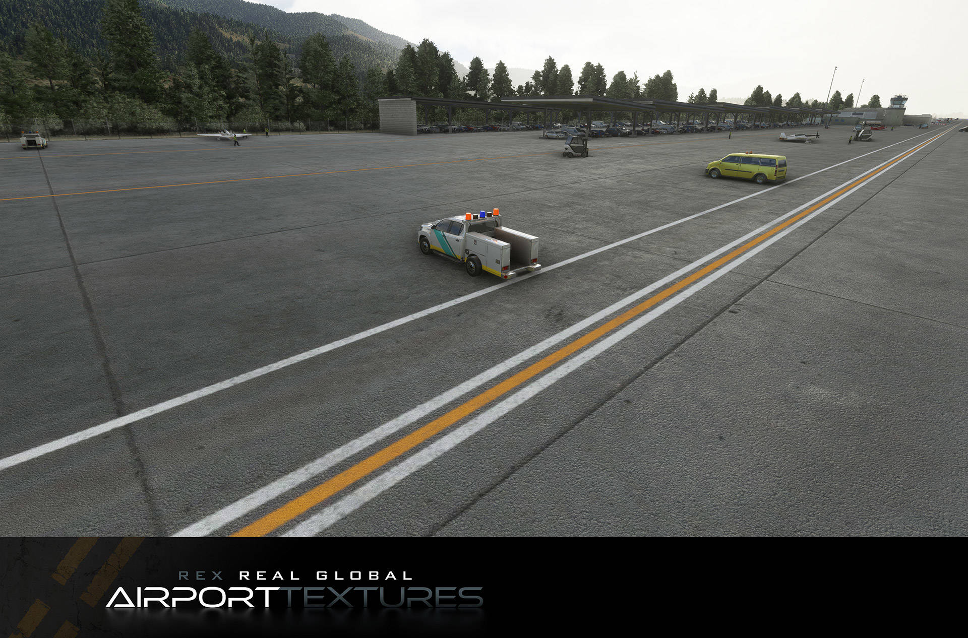 Just Flight - REX Real Global Airport Textures