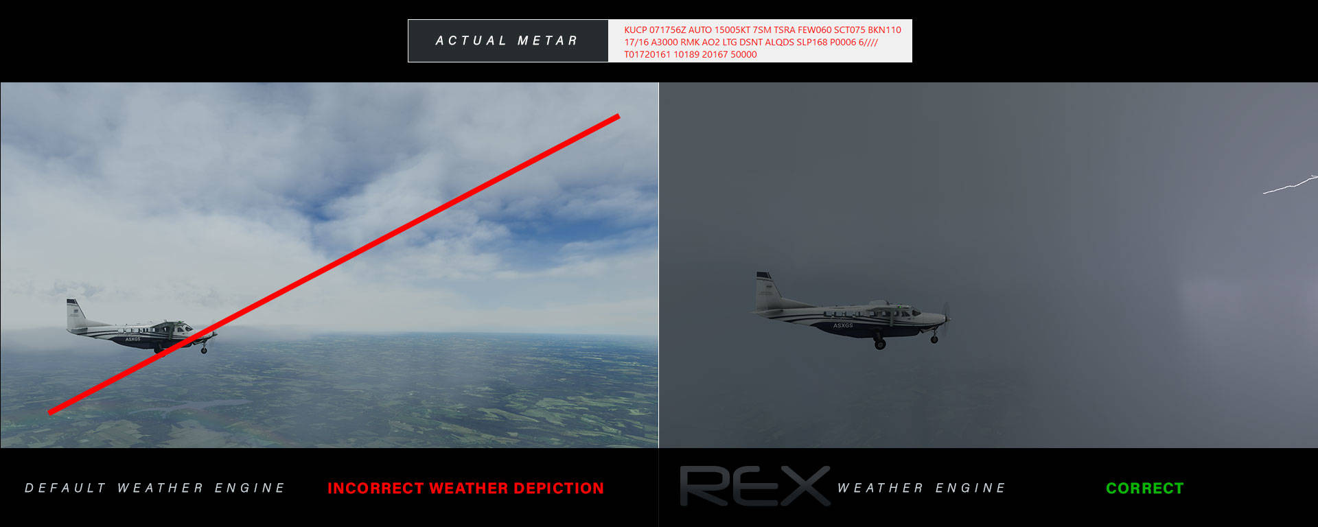 Just Flight - REX Weather Force 2020