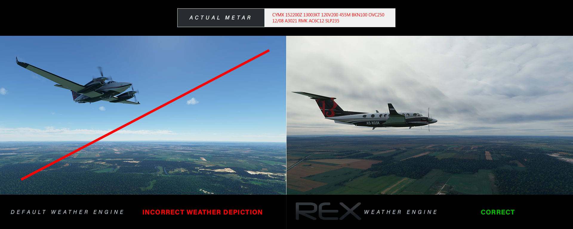Just Flight - REX Weather Force 2020