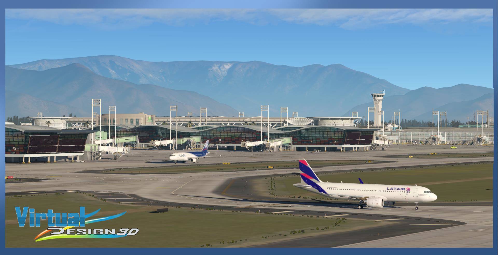 Just Flight - SCEL Intl. Airport & Santiago City 2020 XP