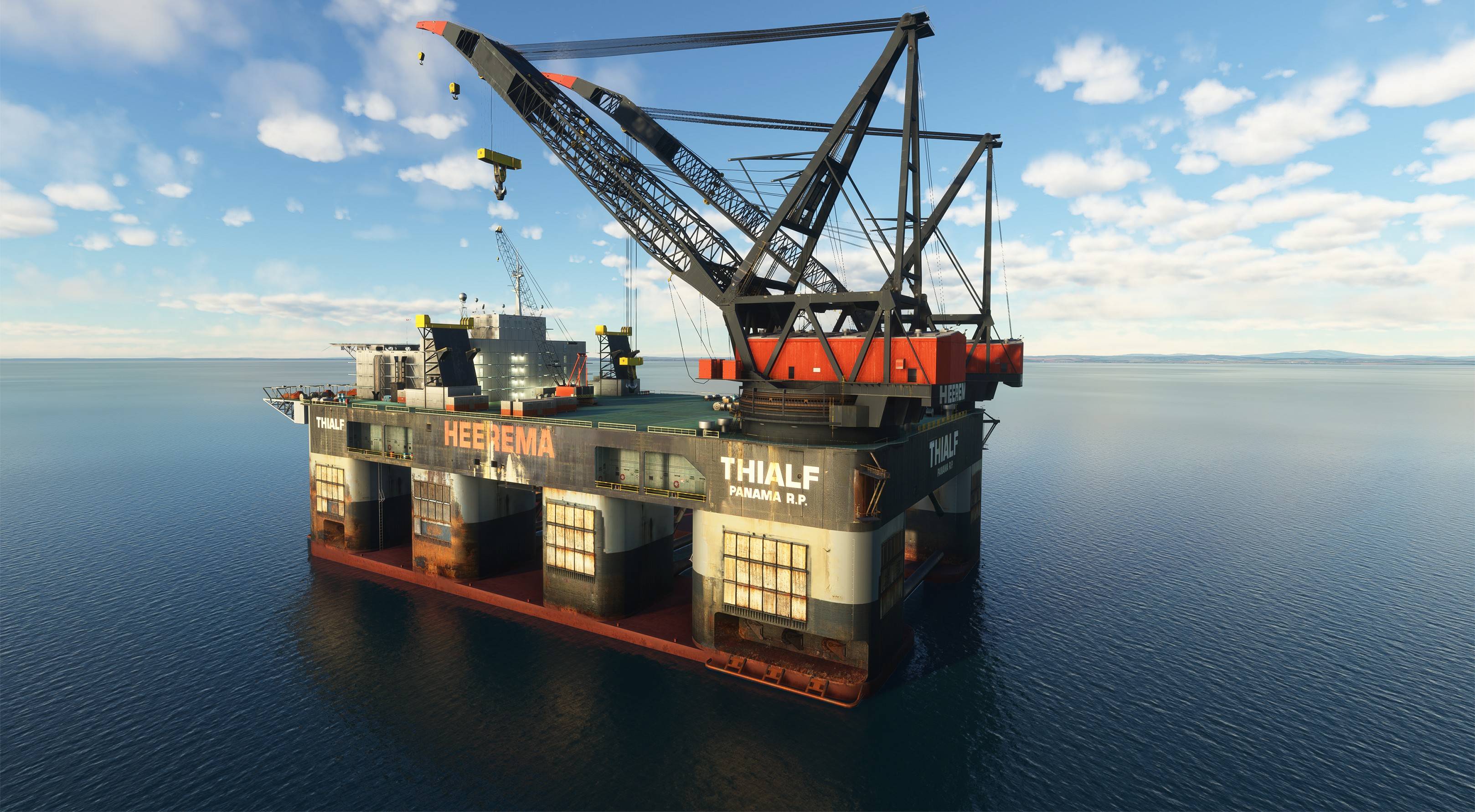 Just Flight - Skyline Simulations - Heerema Oil Rig