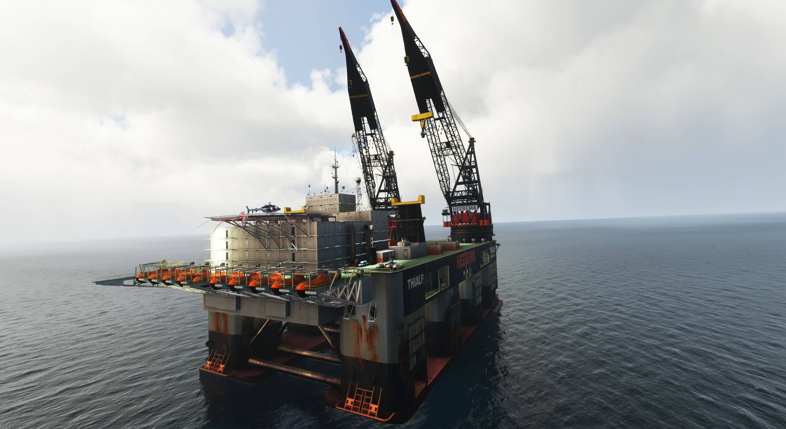 Just Flight - Skyline Simulations - Heerema Oil Rig
