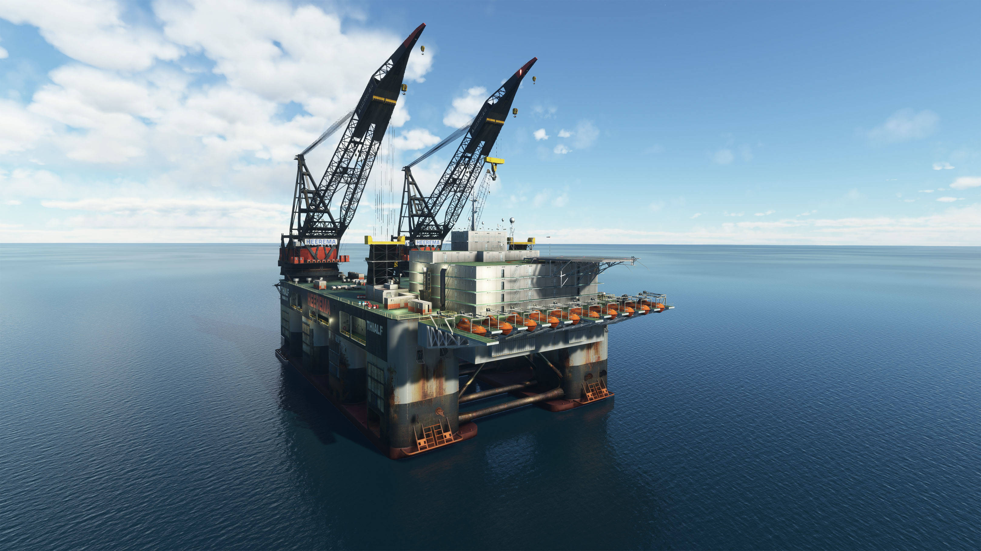 Just Flight - Skyline Simulations - Heerema Oil Rig