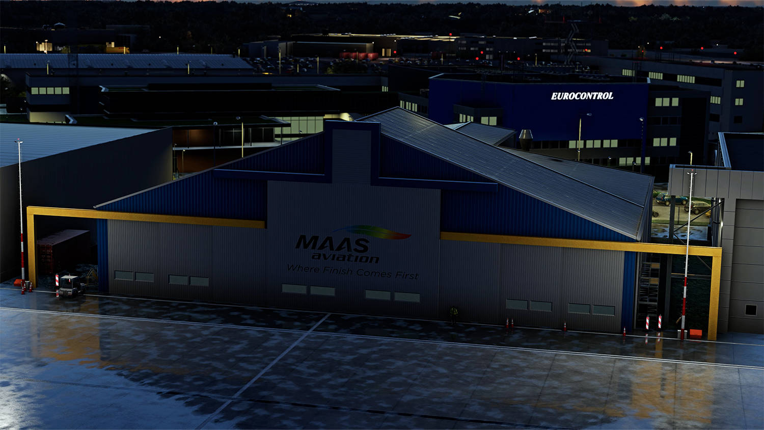 Just Flight - ST Simulations - EHBK - Airport Maastricht-Aachen MSFS